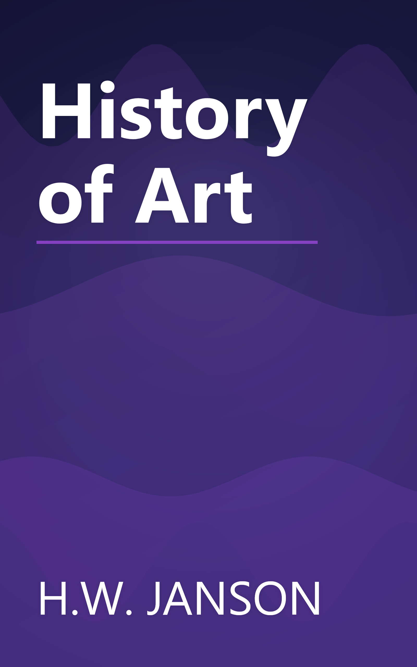 History of Art book cover