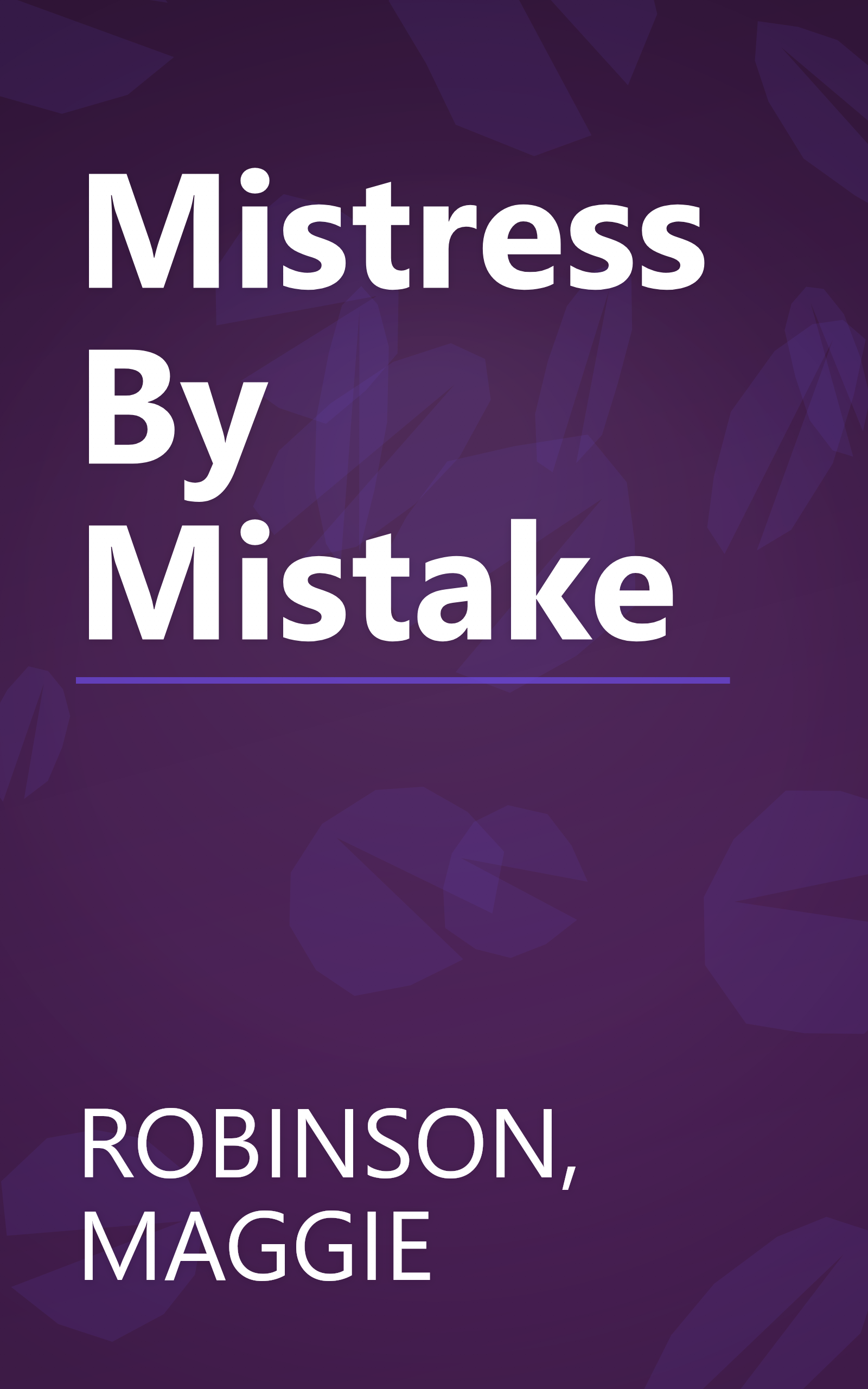 Mistress By Mistake book cover