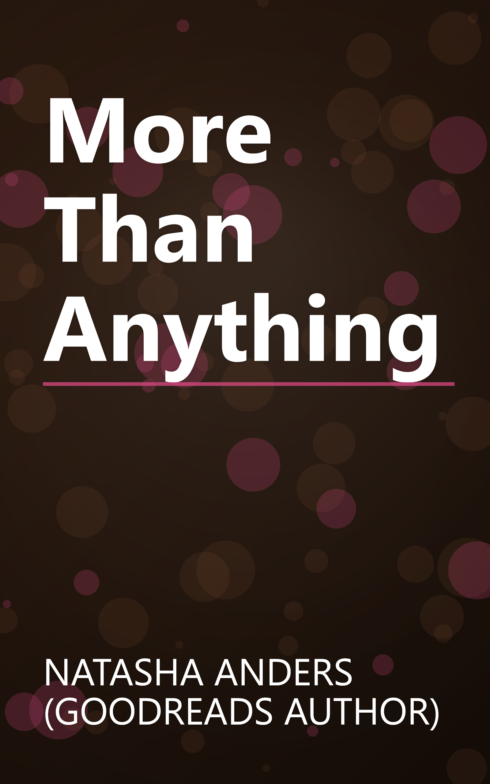 More Than Anything book cover