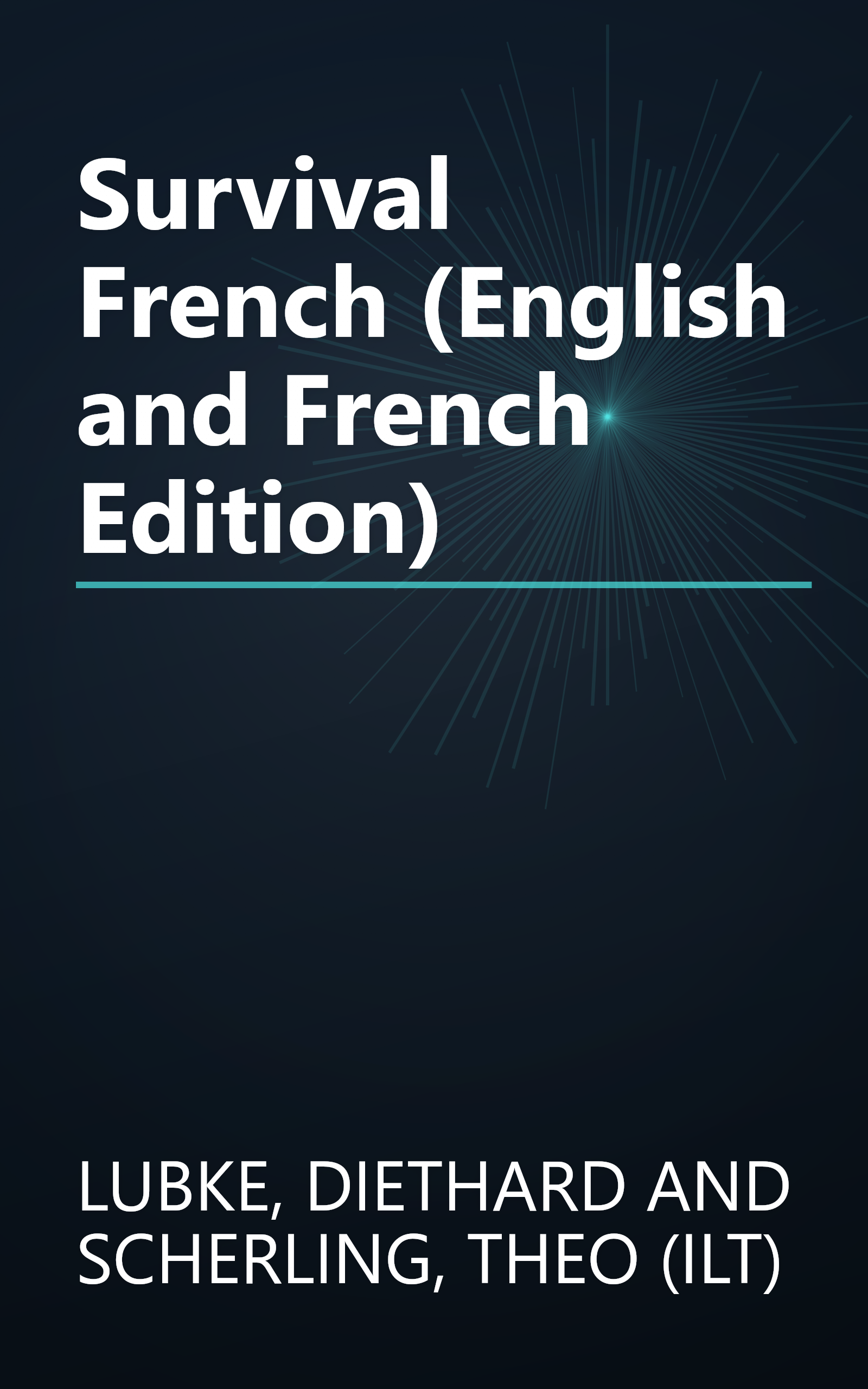 Survival French (English and French Edition) book cover