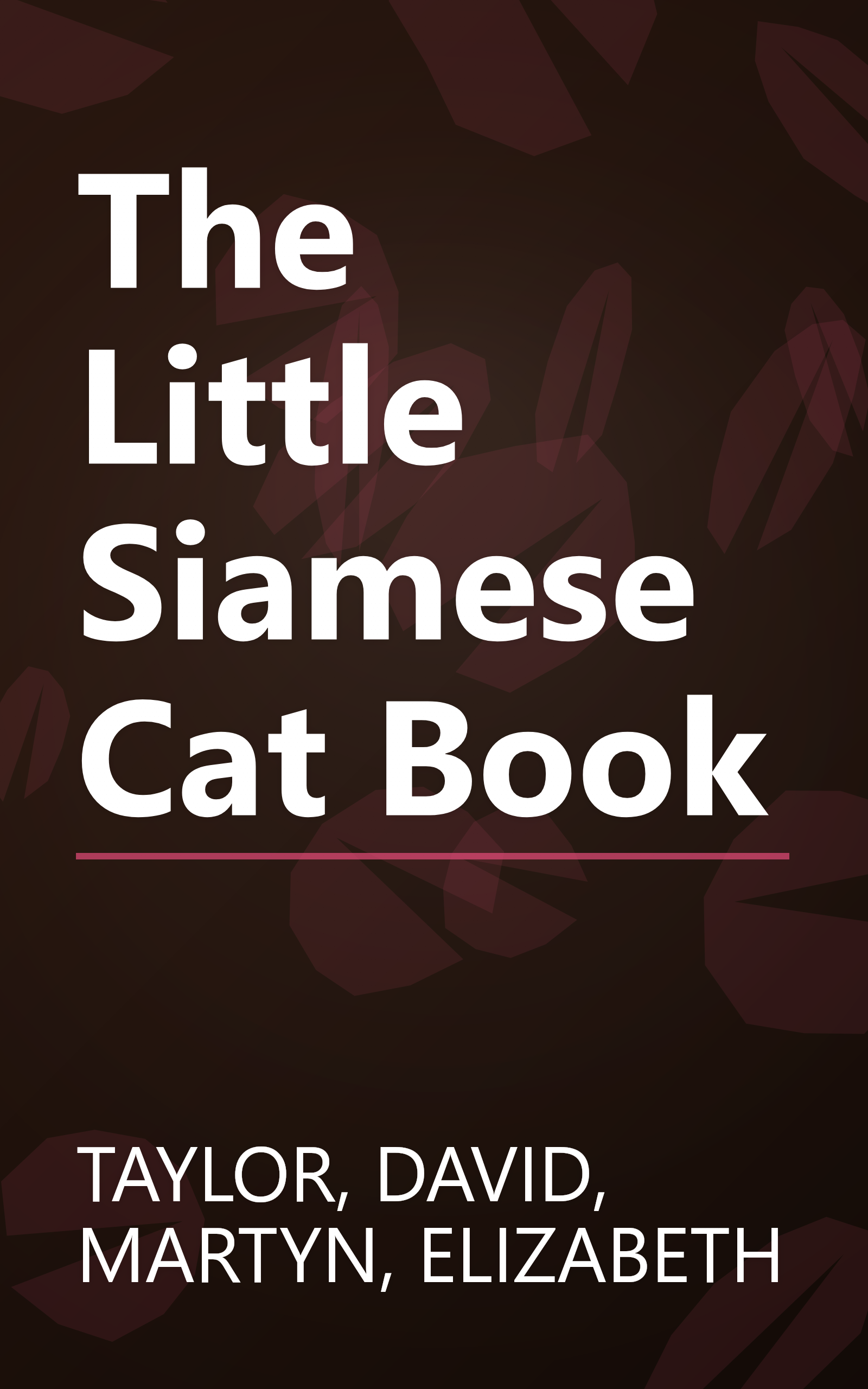 The Little Siamese Cat Book book cover