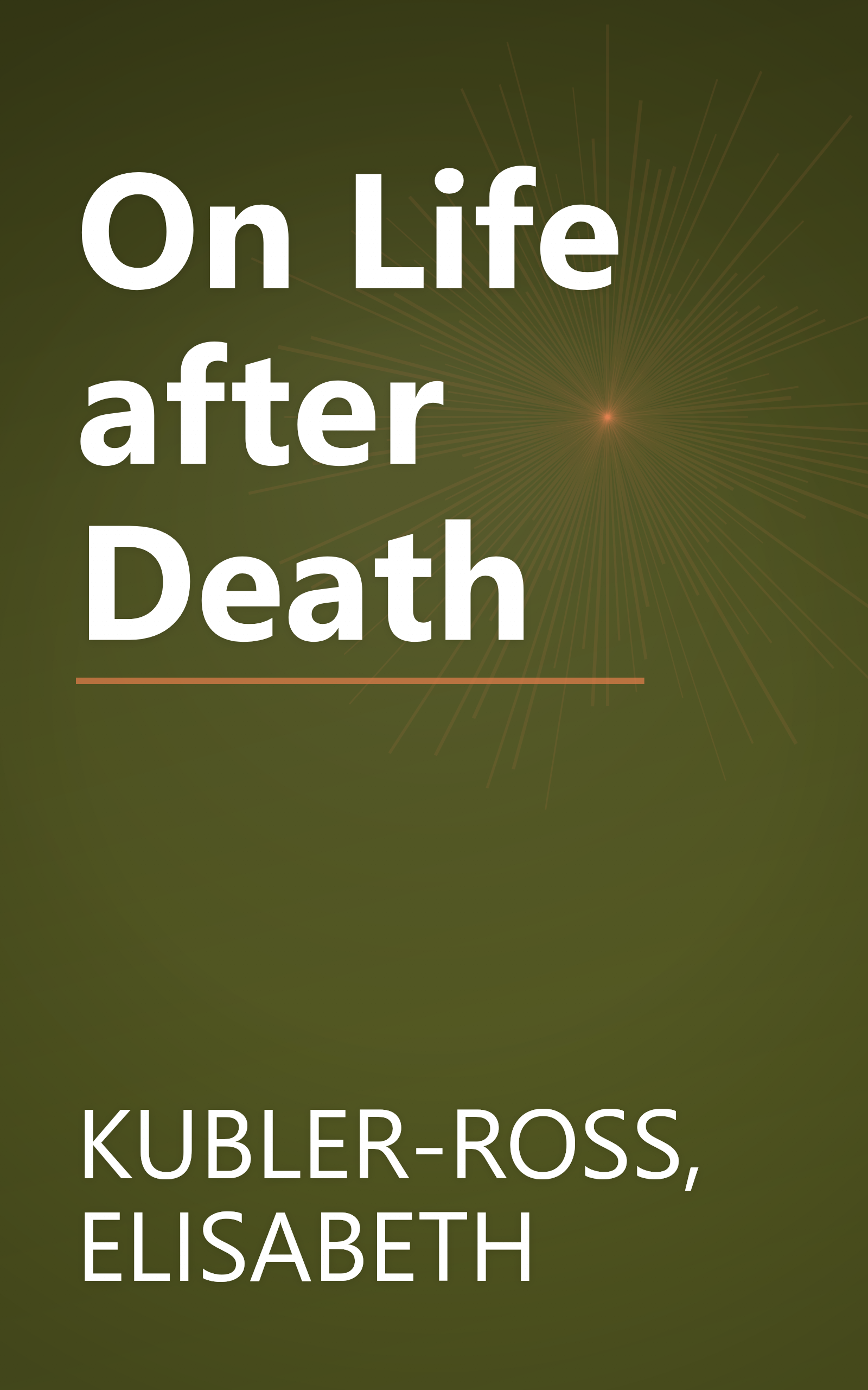 On Life after Death book cover