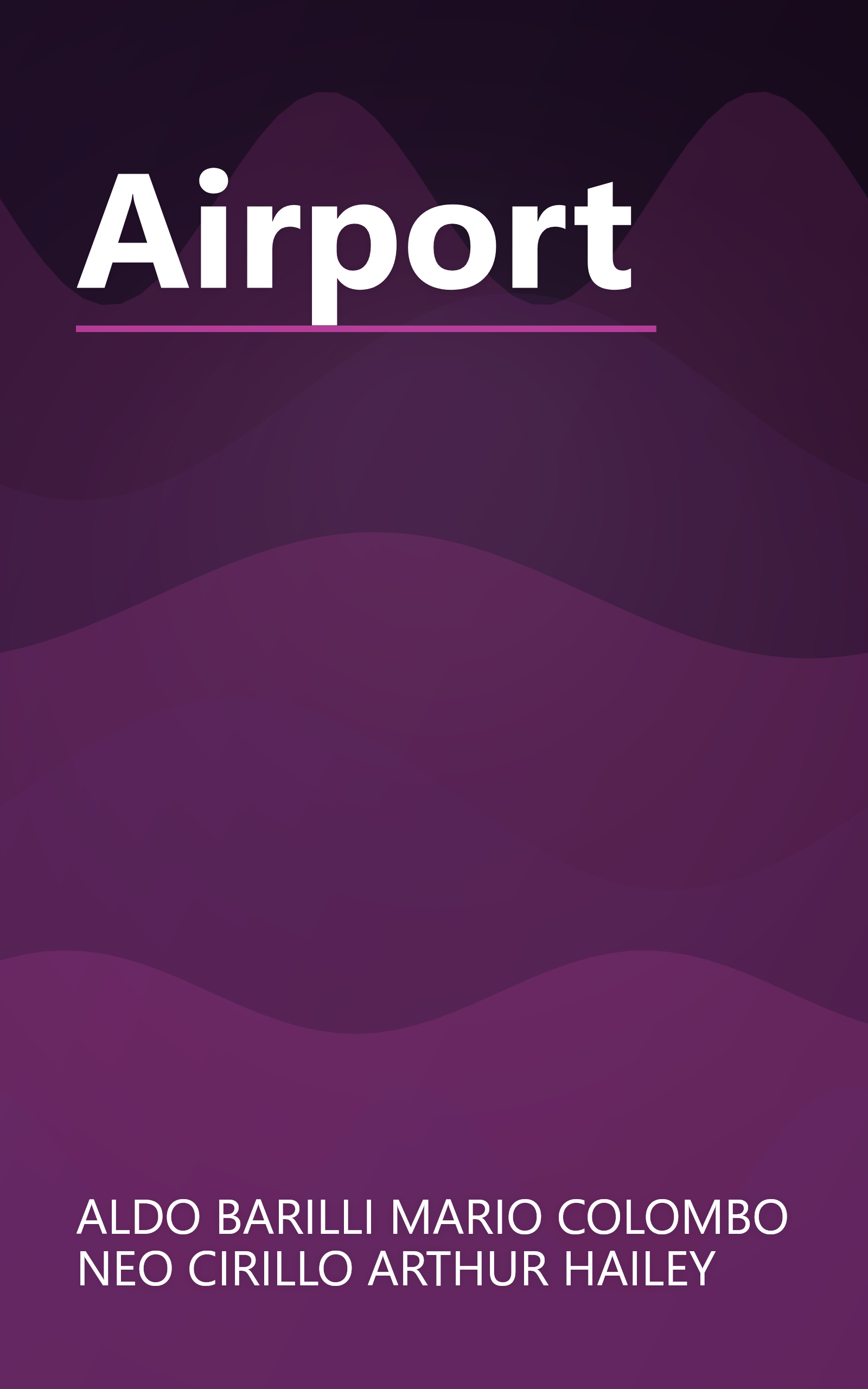 Airport book cover
