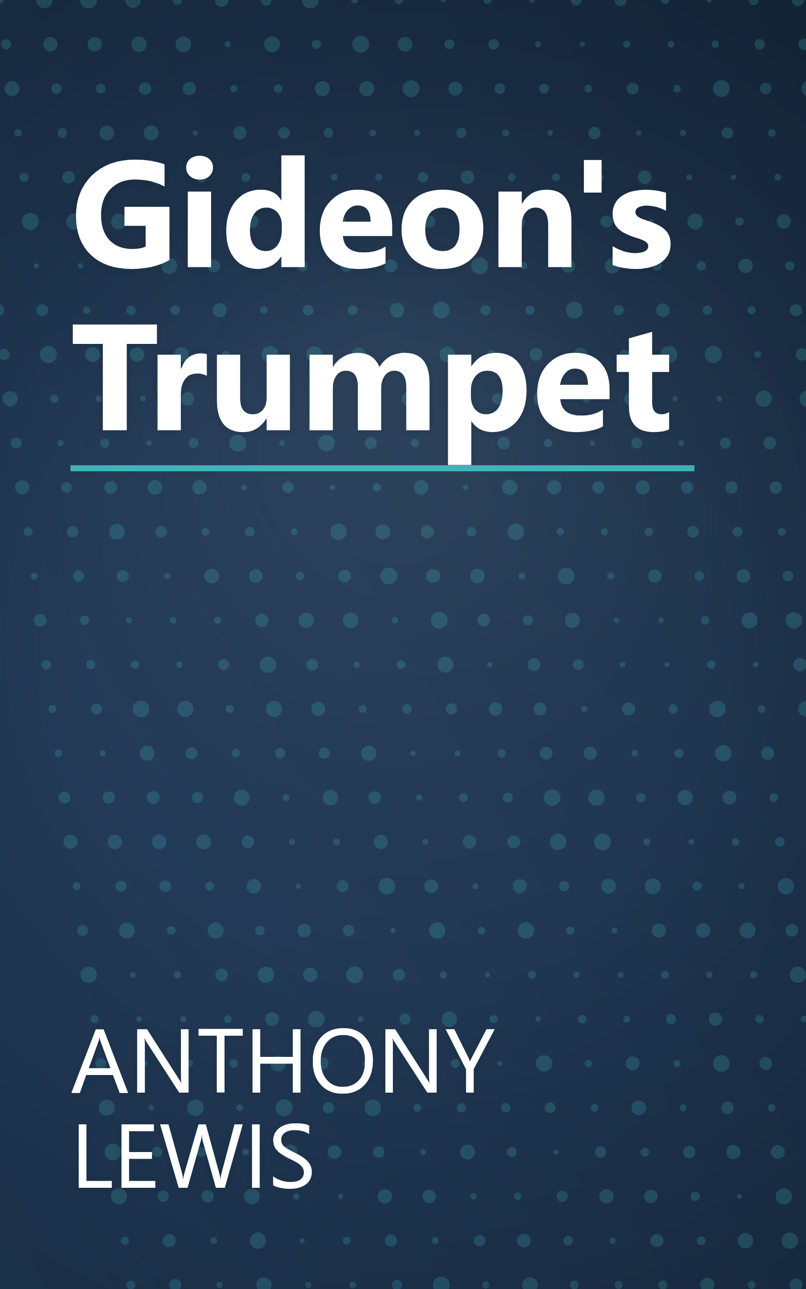Gideon's Trumpet book cover