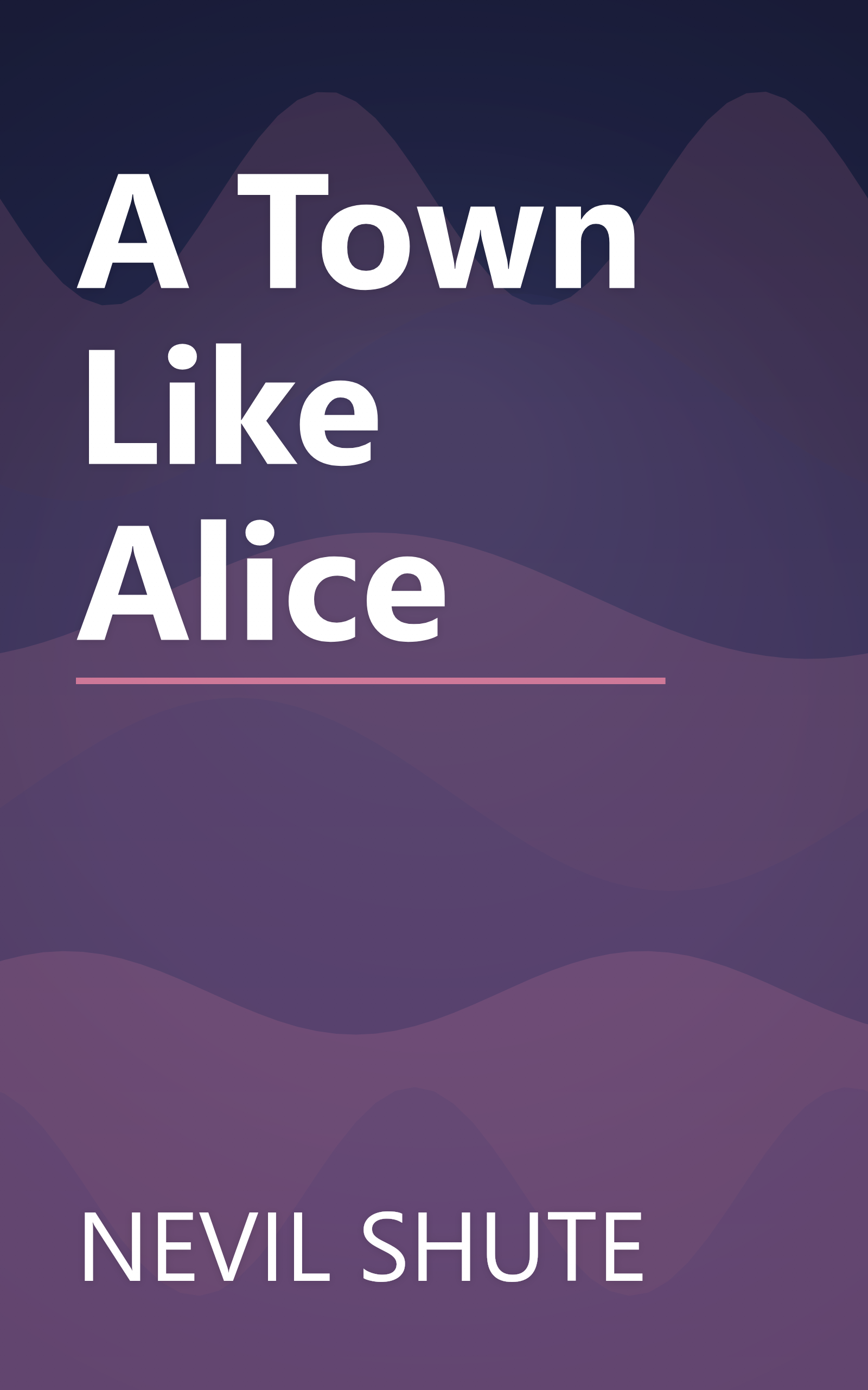 A Town Like Alice book cover