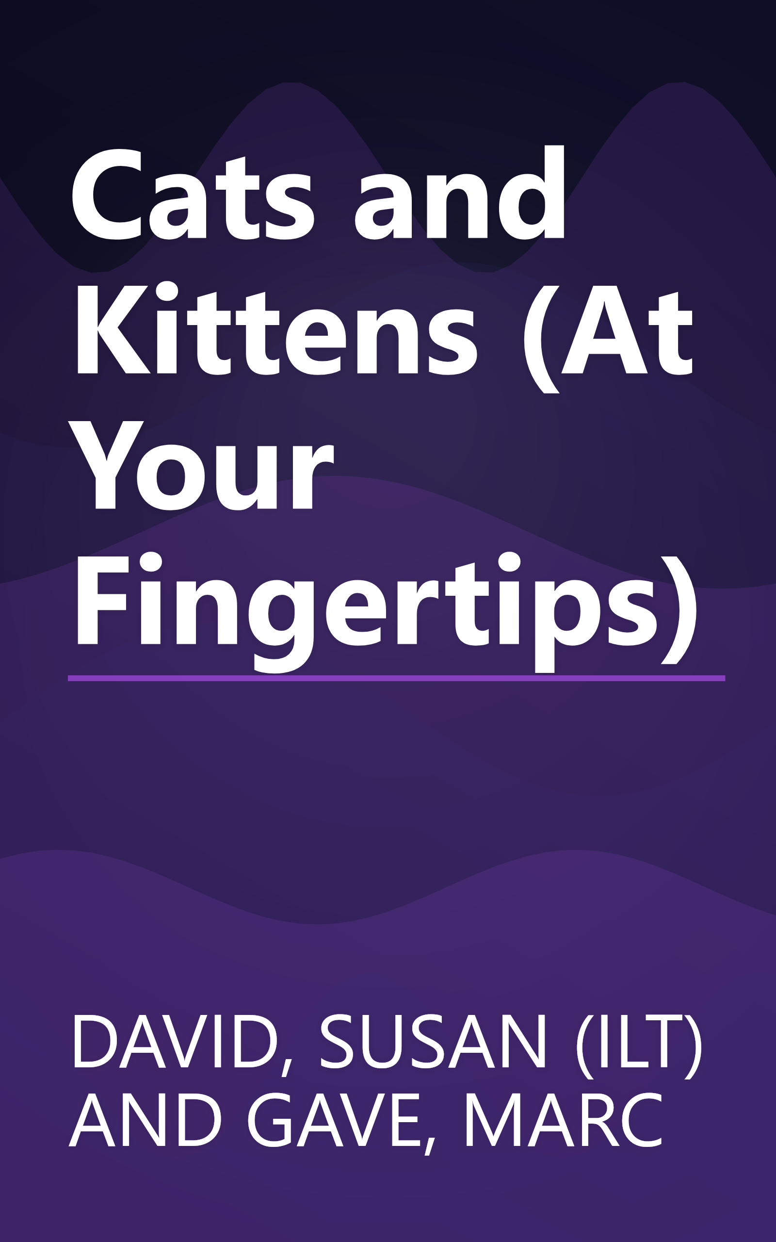 Cats and Kittens (At Your Fingertips) book cover