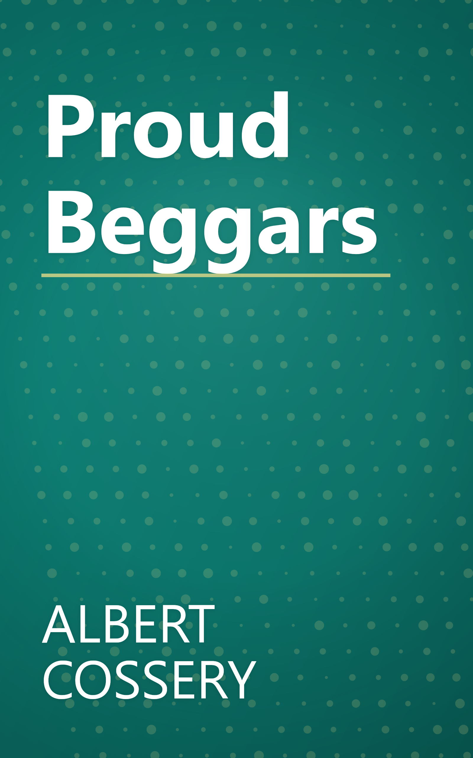 Proud Beggars book cover