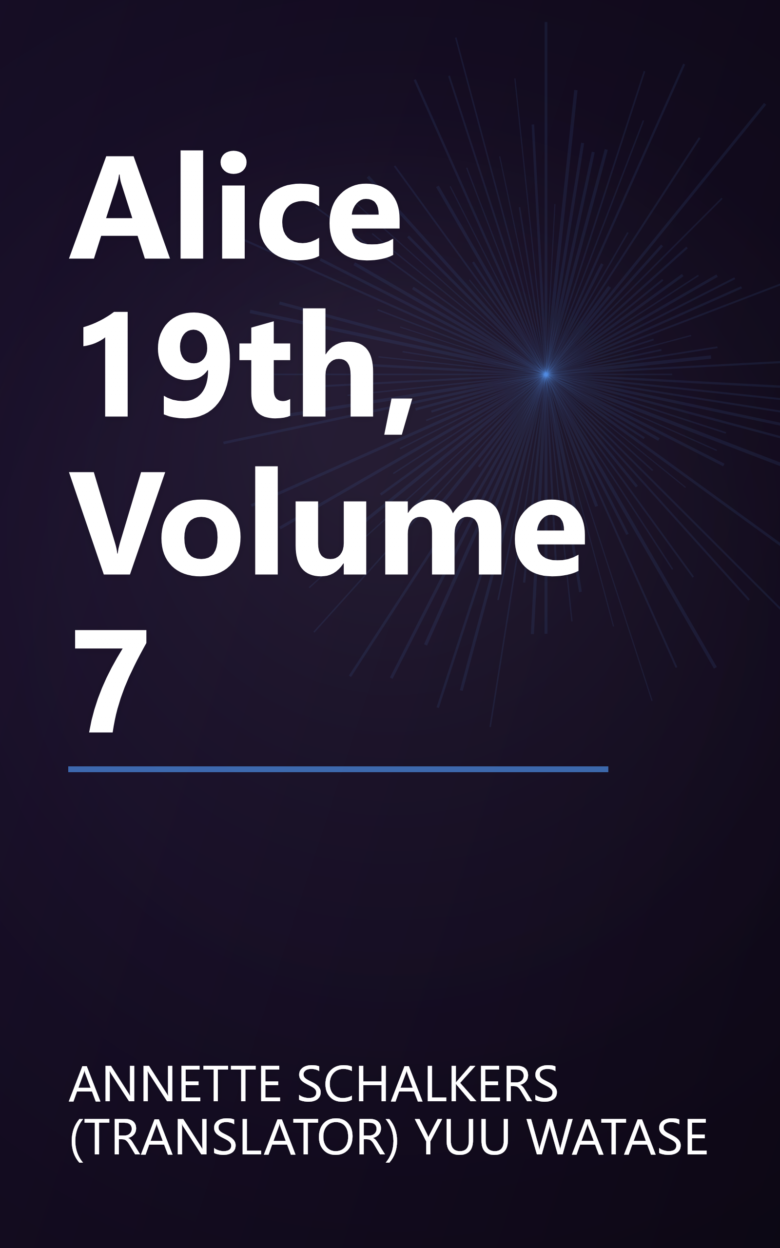 Alice 19th, Volume 7 book cover