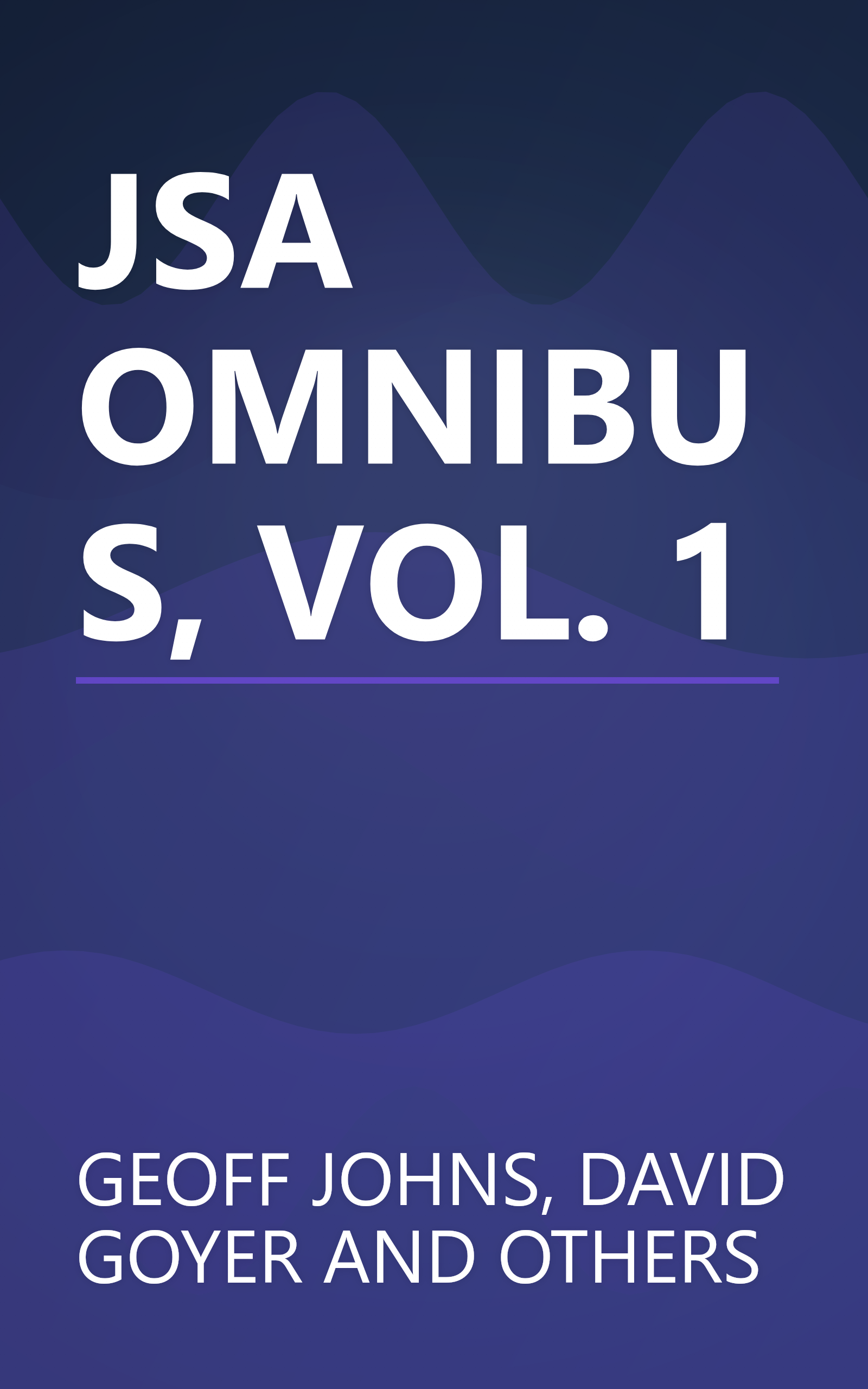 JSA OMNIBUS, VOL. 1 book cover