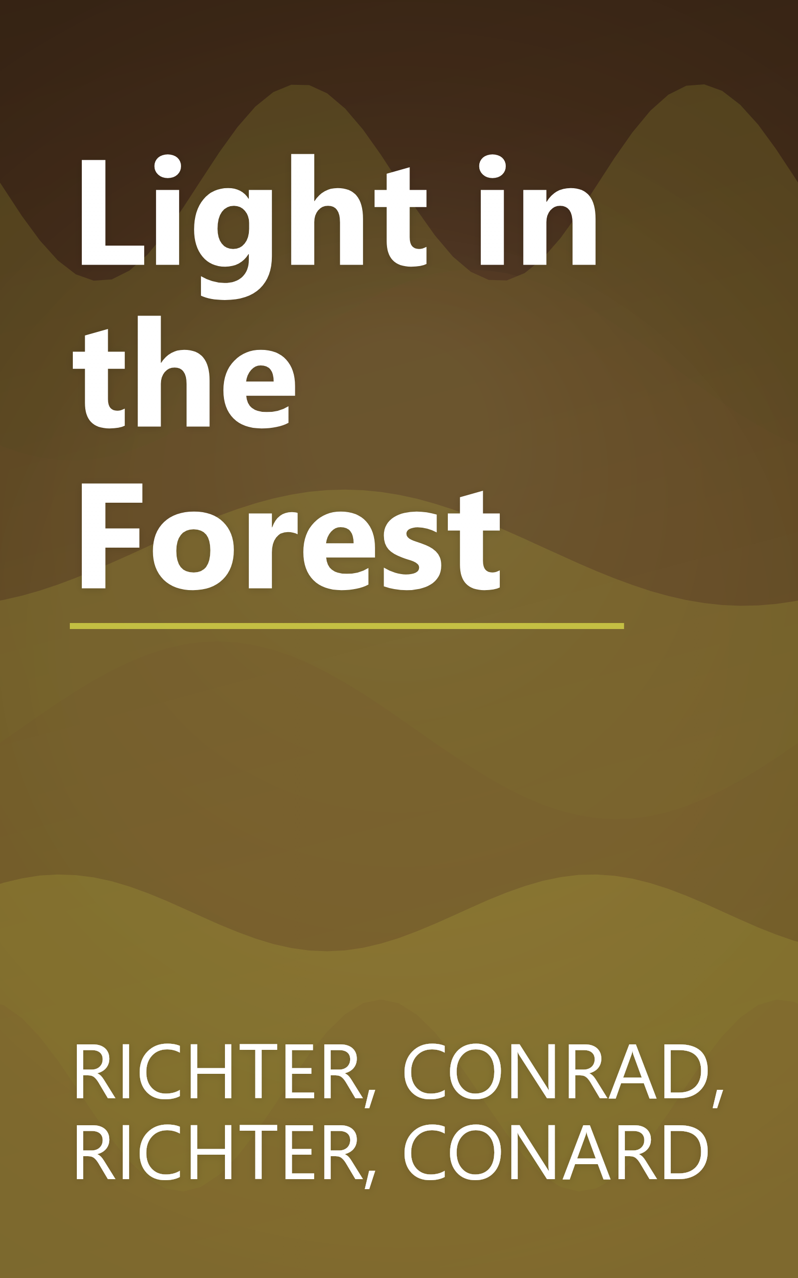 Light in the Forest book cover