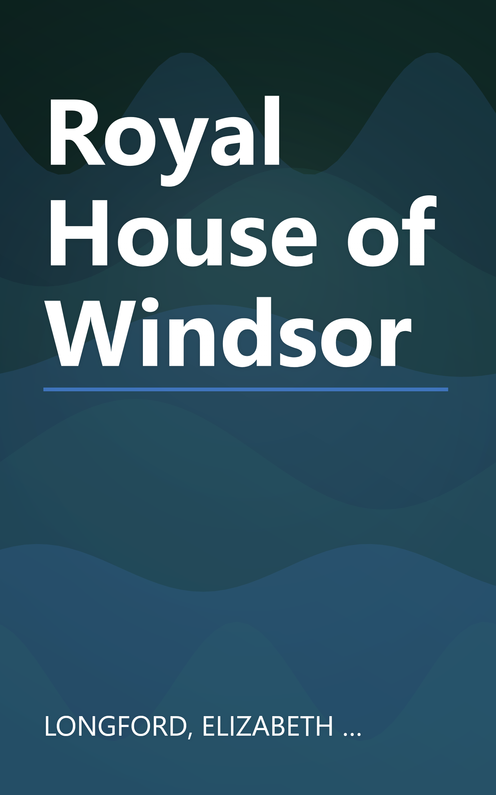 Royal House of Windsor book cover