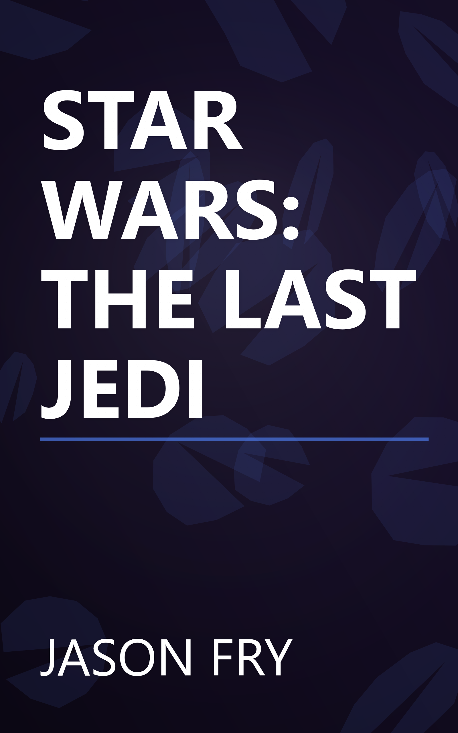 STAR WARS: THE LAST JEDI book cover