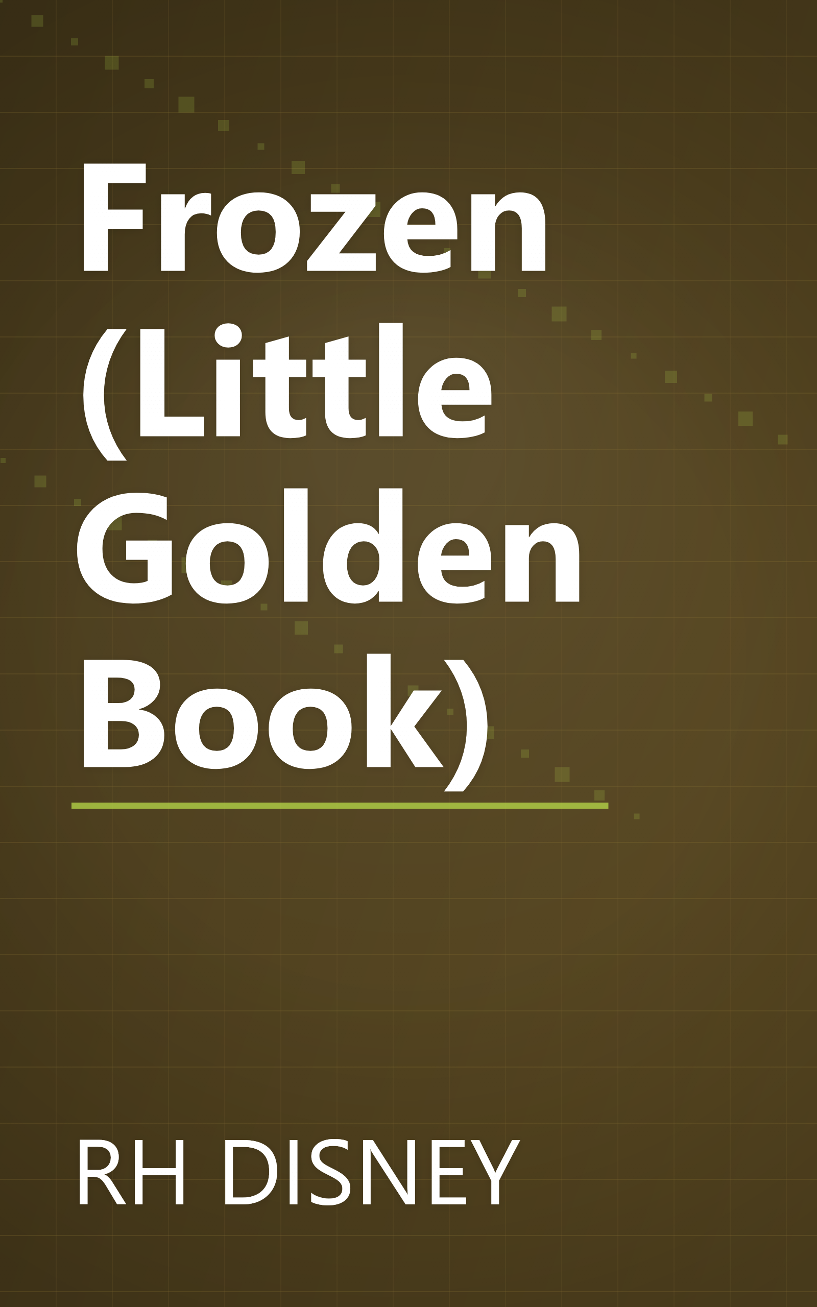 Frozen (Little Golden Book) book cover