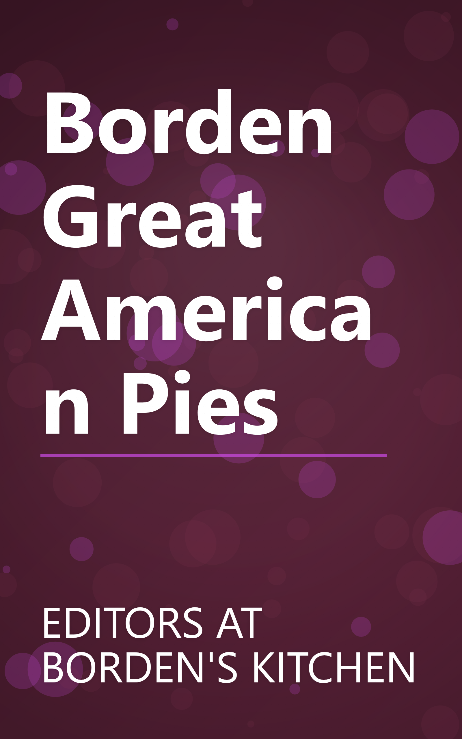 Borden Great American Pies book cover