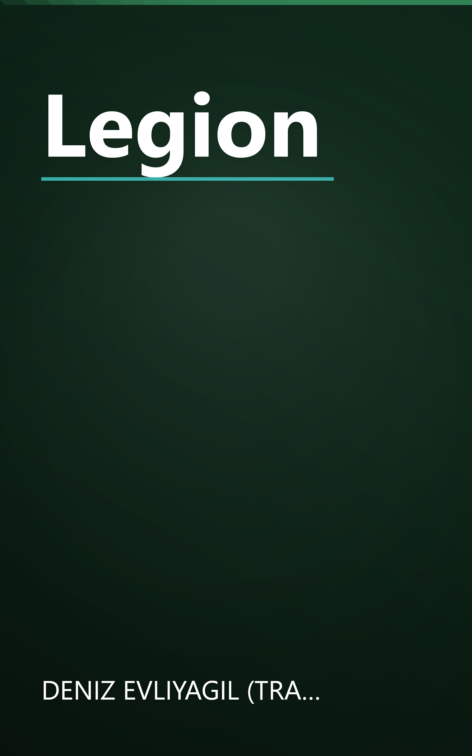 Legion book cover