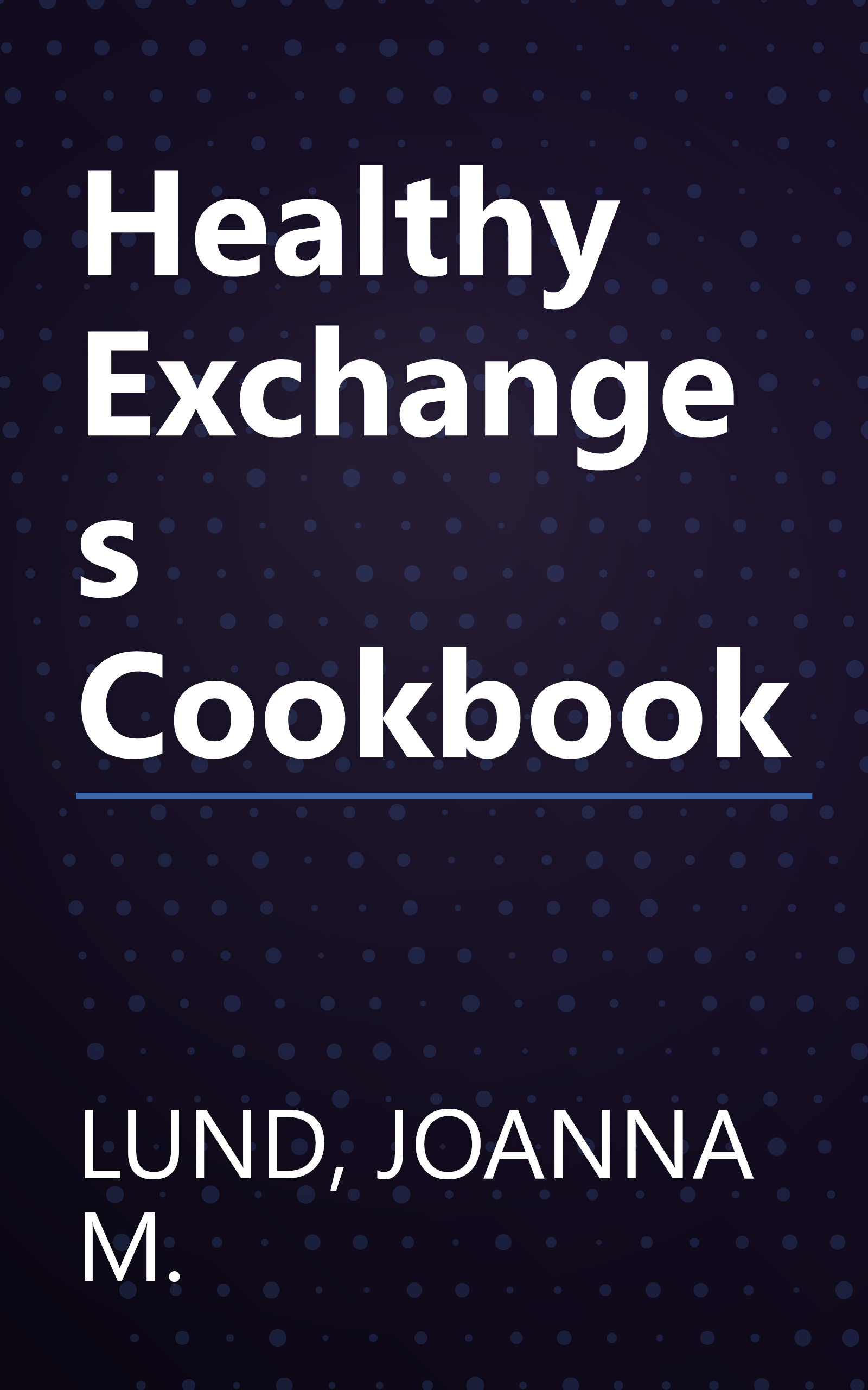 Healthy Exchanges Cookbook book cover