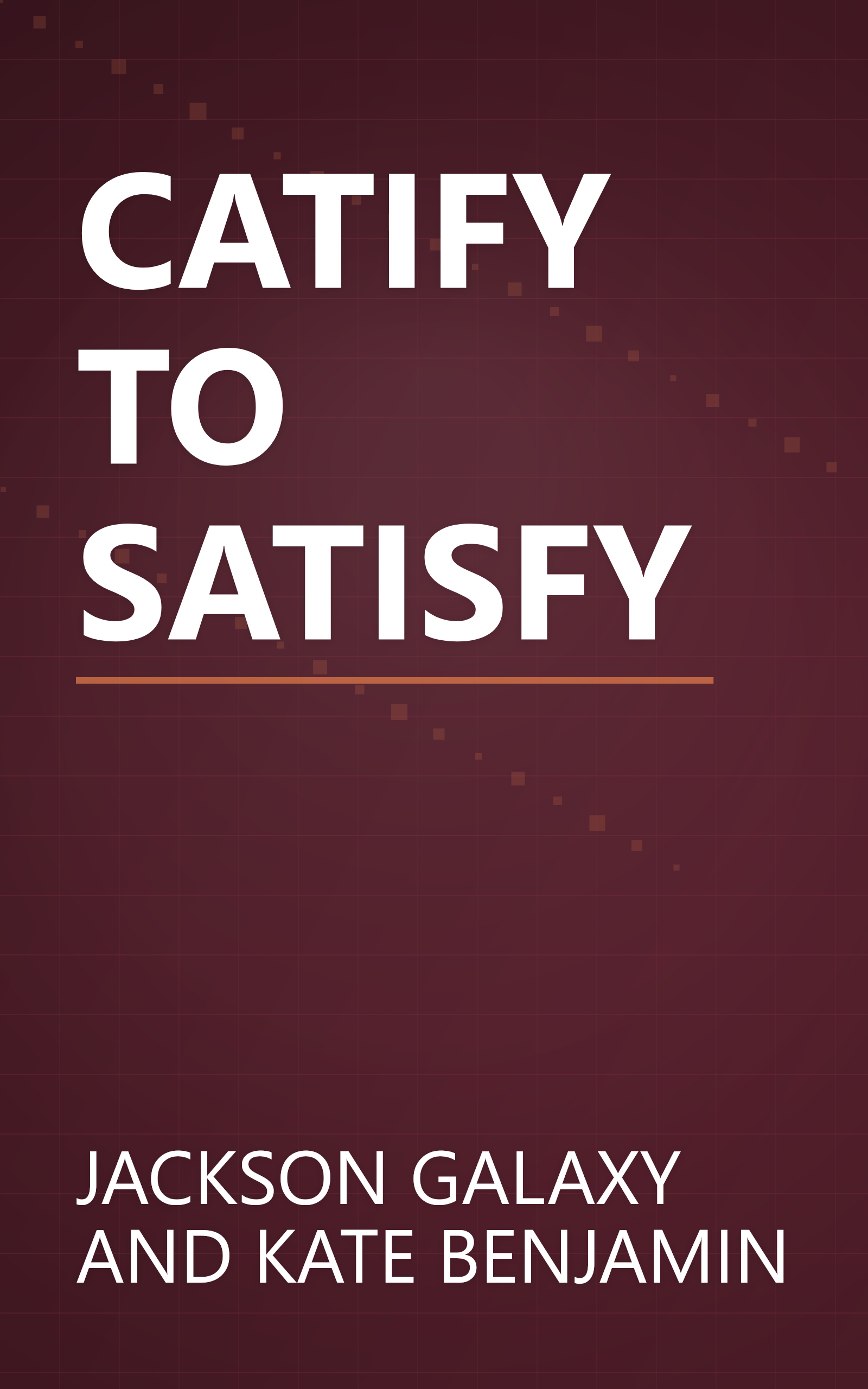 CATIFY TO SATISFY book cover