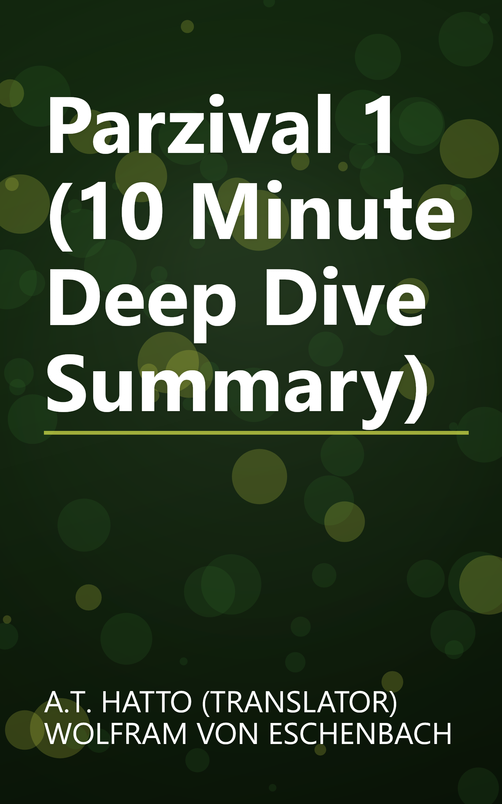 Parzival 1 (10 Minute   Deep Dive Summary) book cover