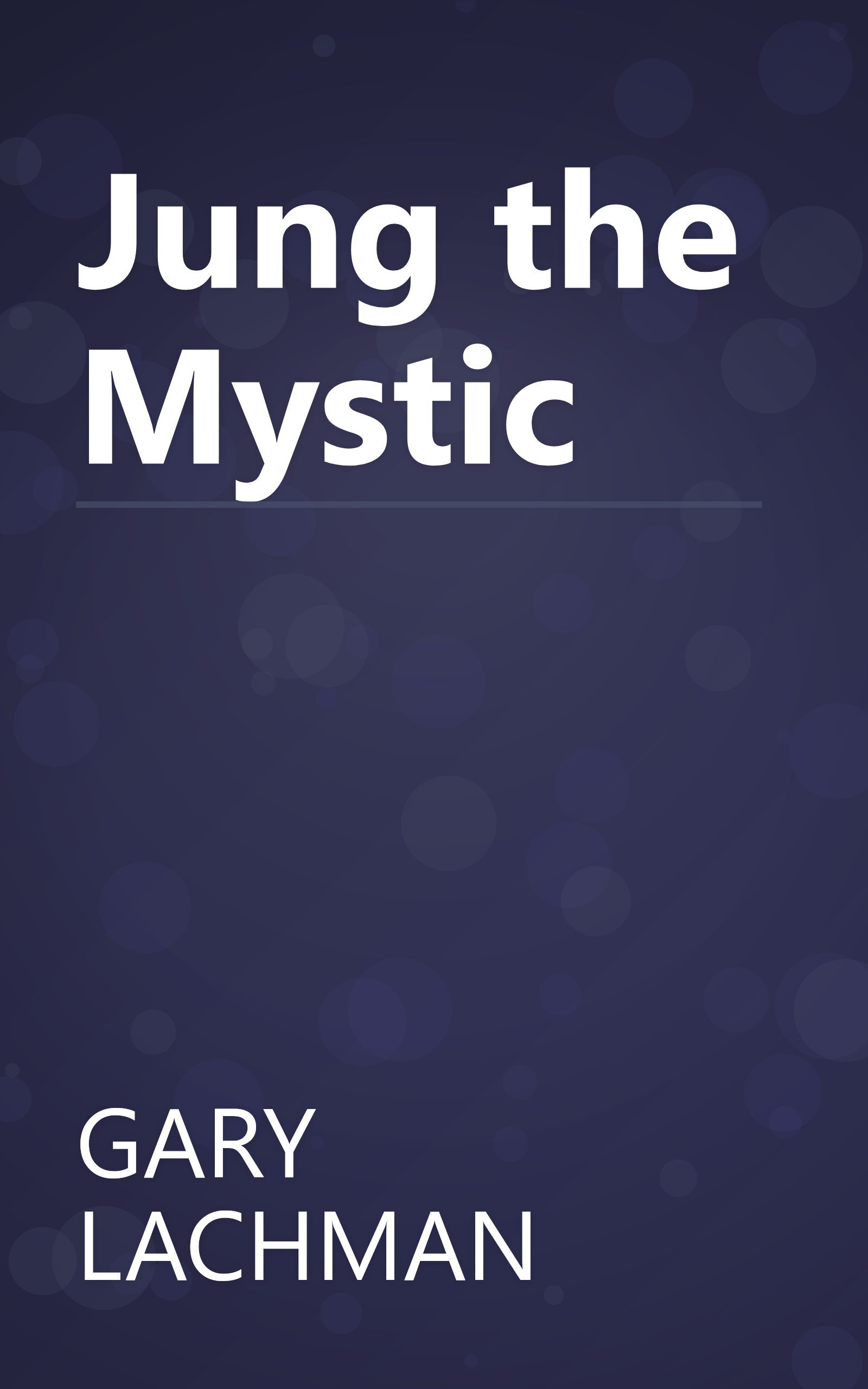 Jung the Mystic book cover