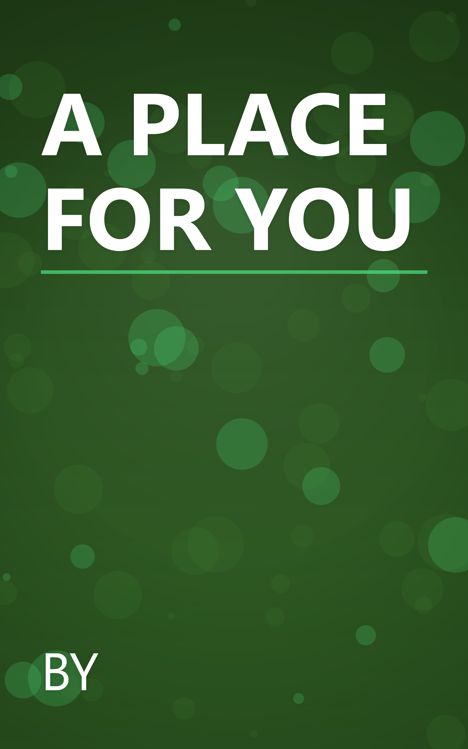 A PLACE FOR YOU book cover