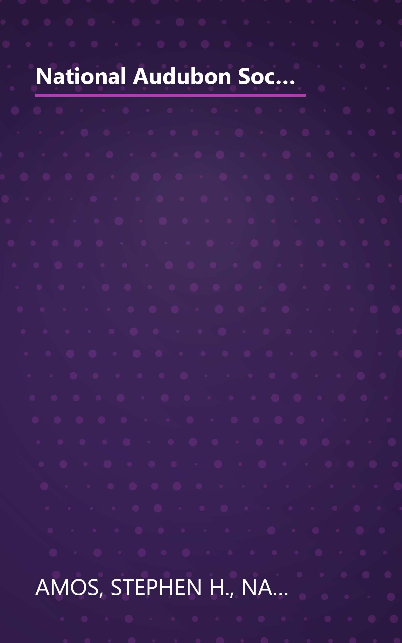 National Audubon Society Regional Guide to Atlantic and Gulf Coast: A Personal Journey (Audubon Society Nature Guides) book cover