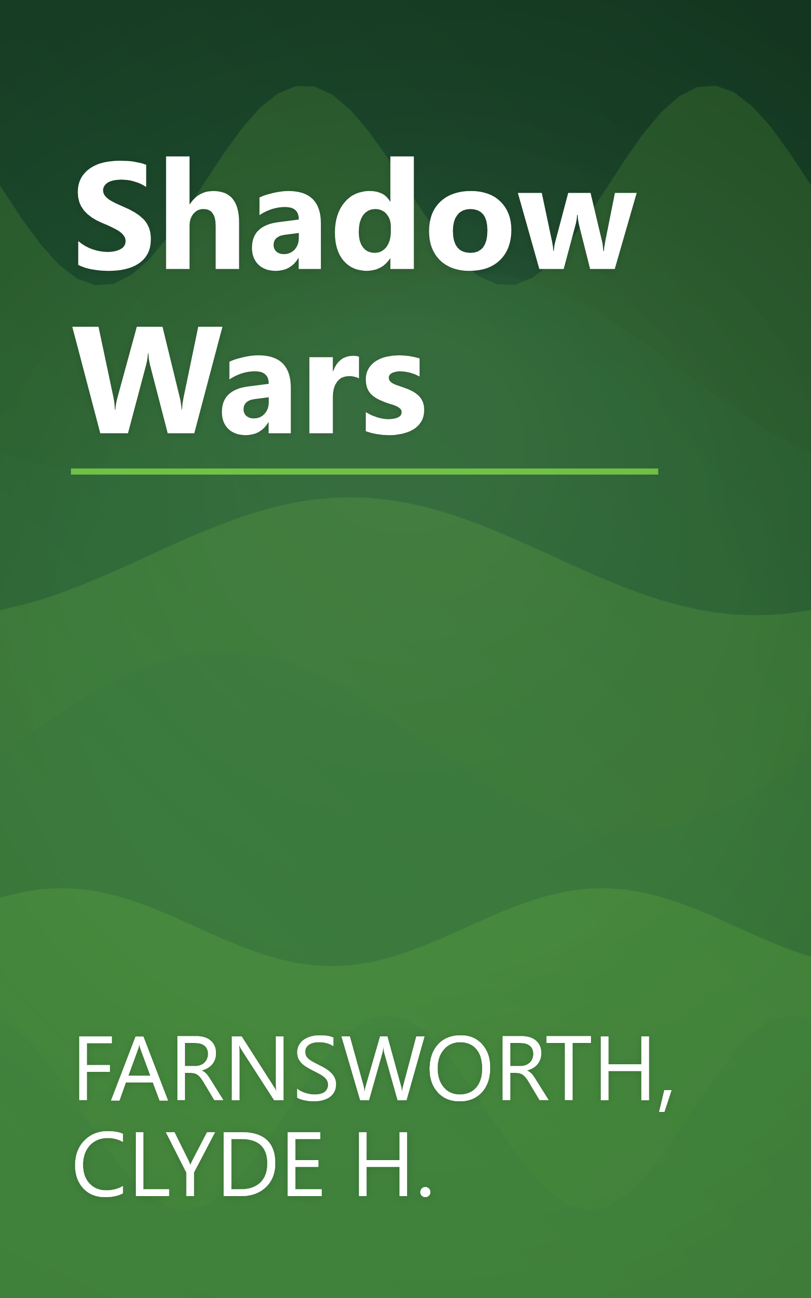 Shadow Wars book cover