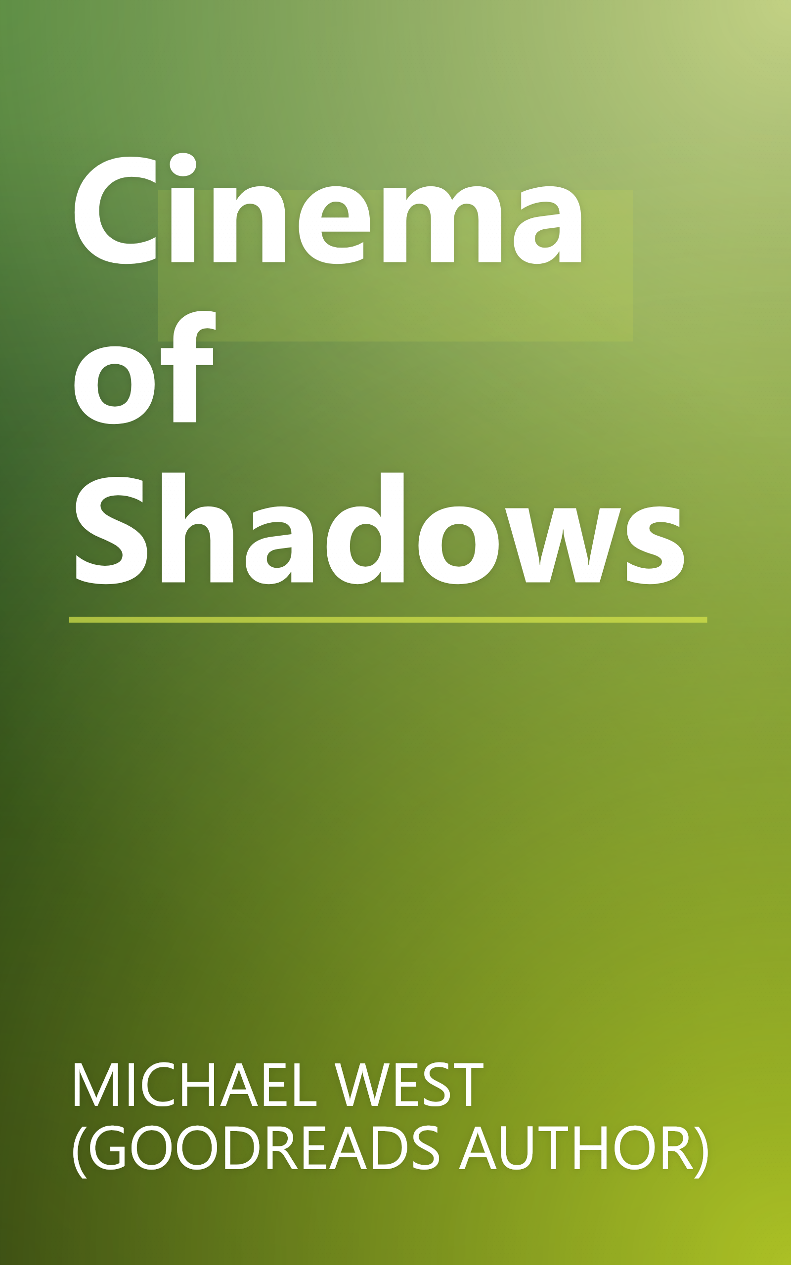 Cinema of Shadows book cover