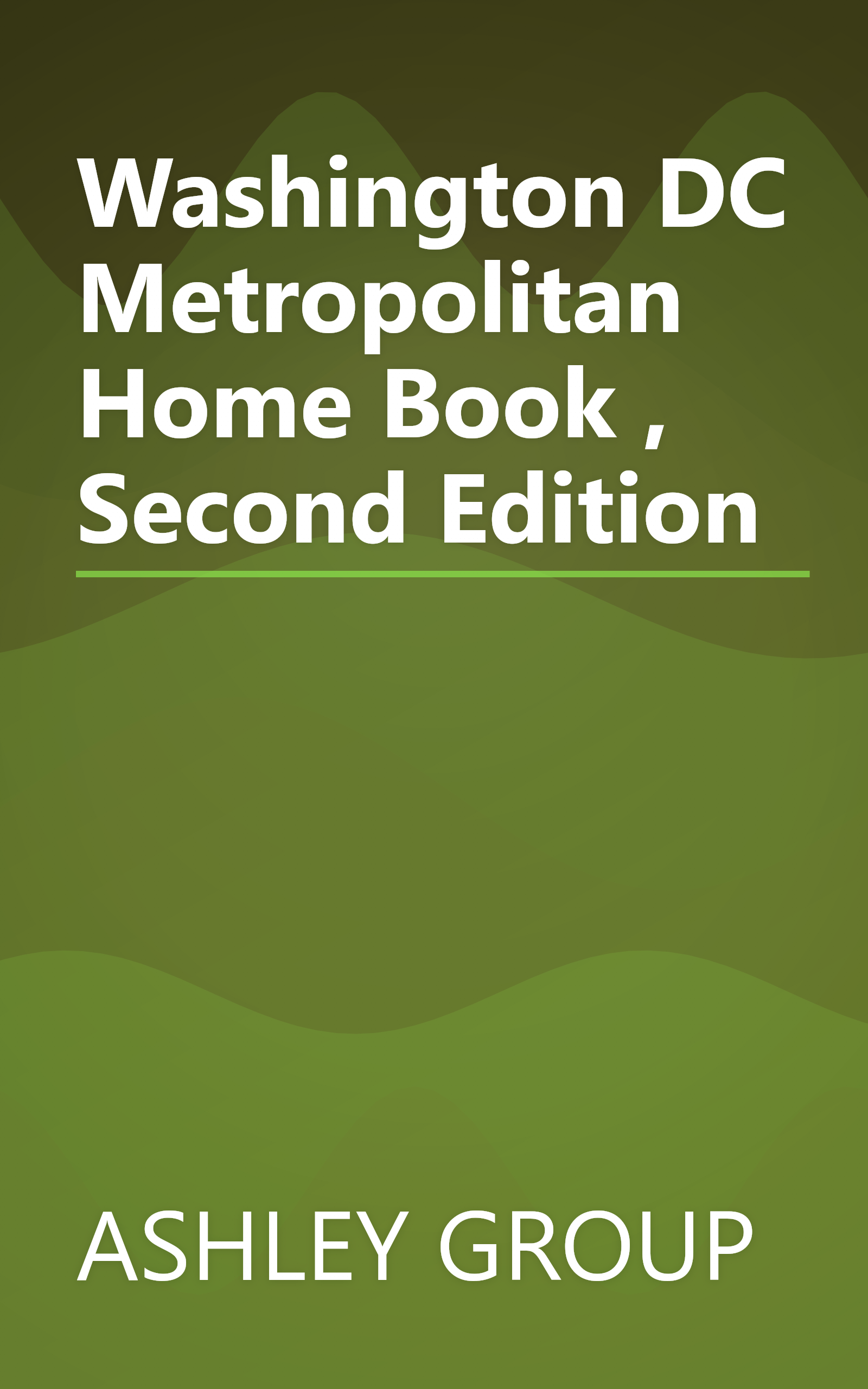 Washington DC Metropolitan Home Book , Second Edition book cover