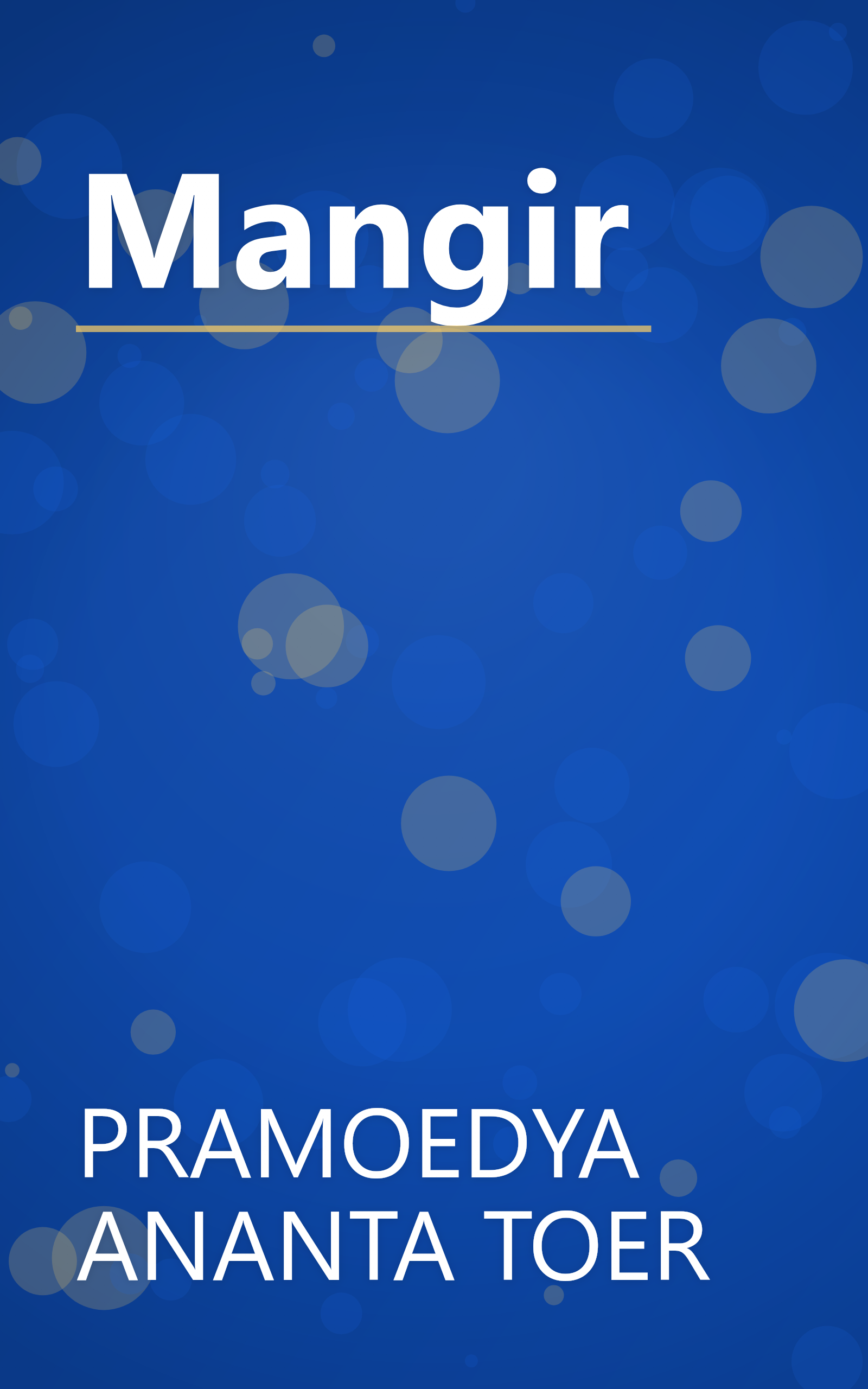 Mangir book cover