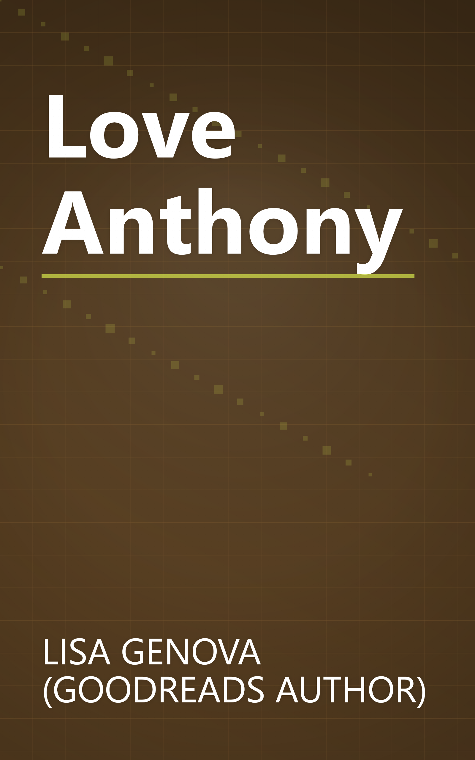 Love Anthony book cover