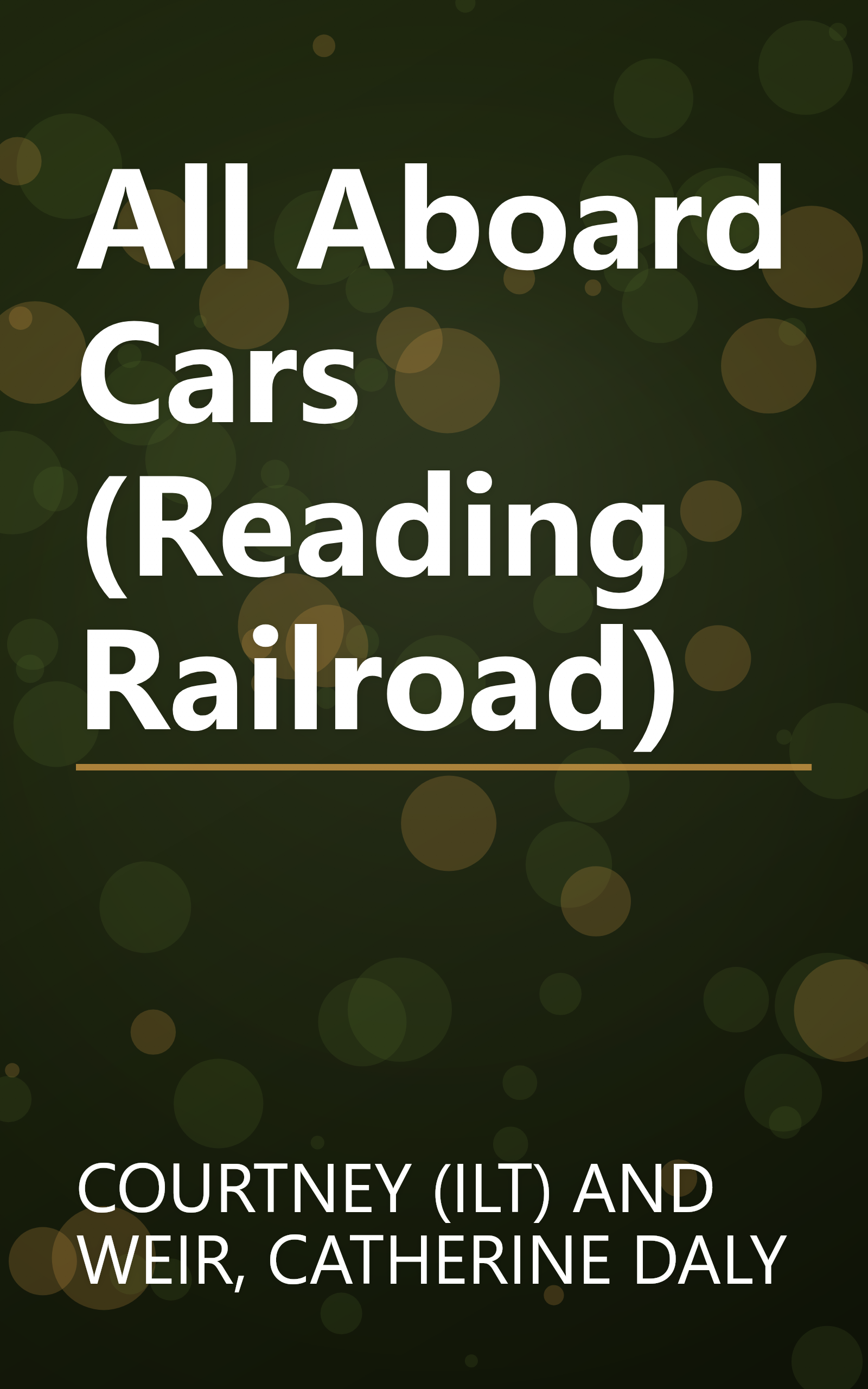 All Aboard Cars (Reading Railroad) book cover