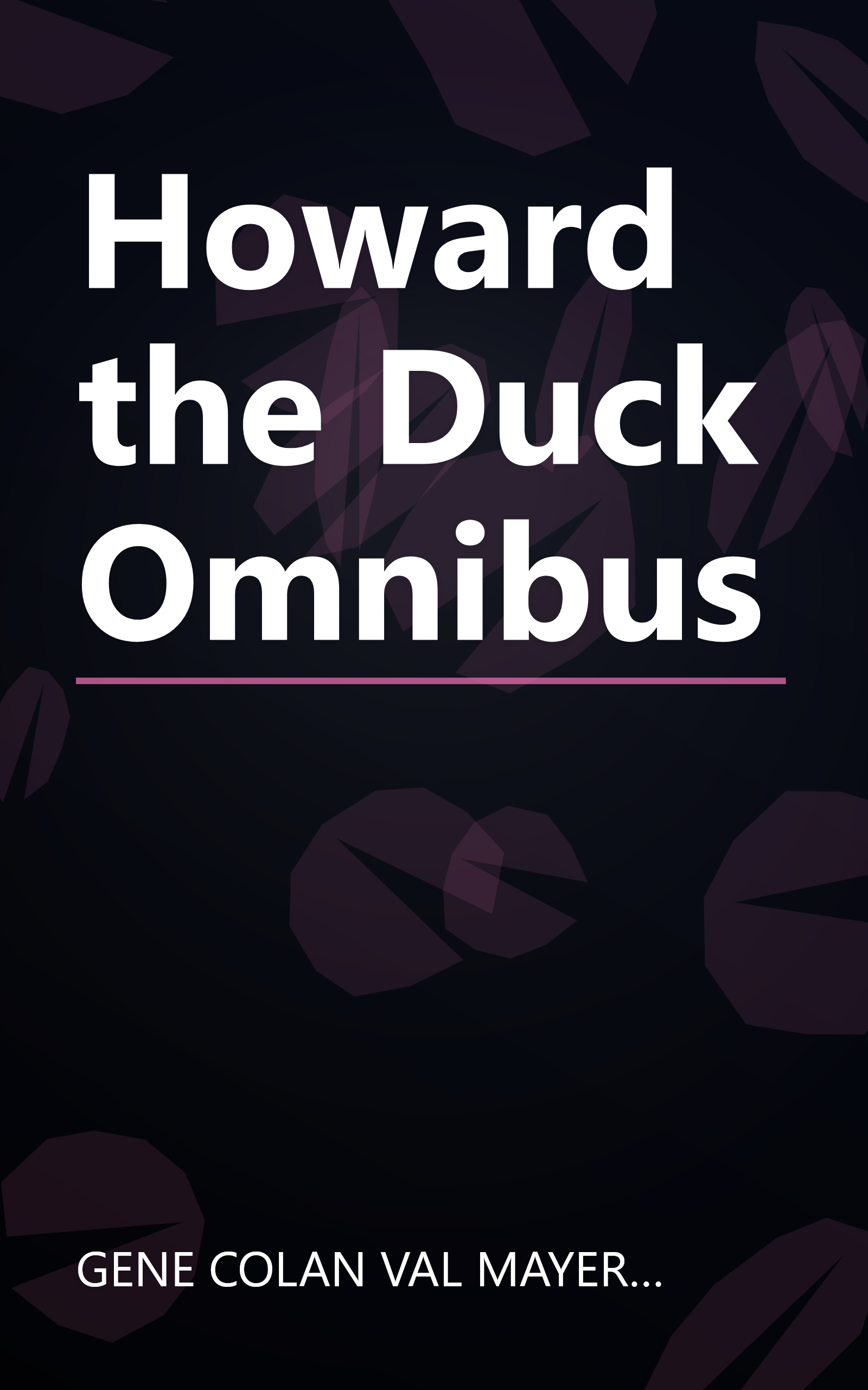 Howard the Duck Omnibus book cover