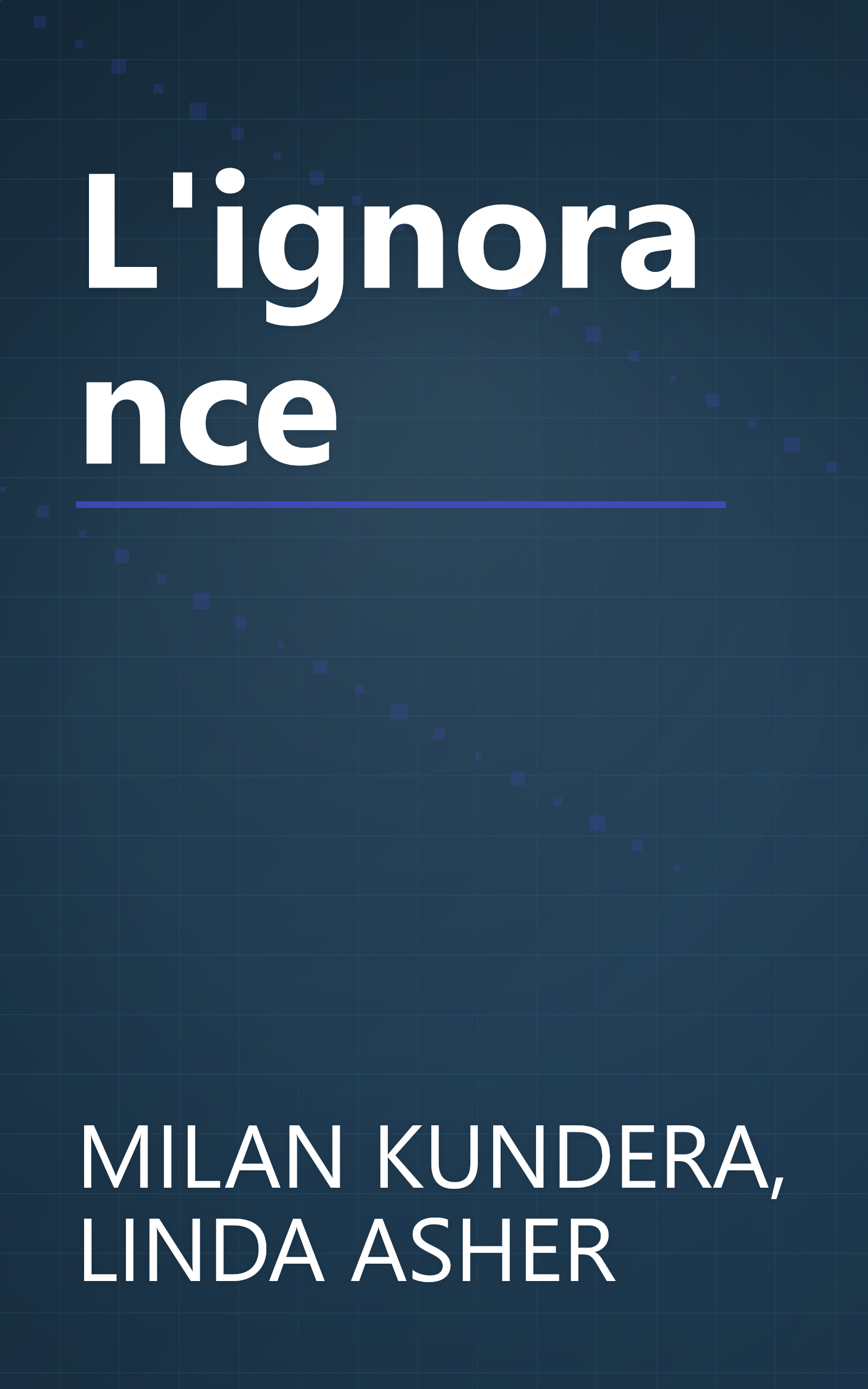 L'ignorance book cover