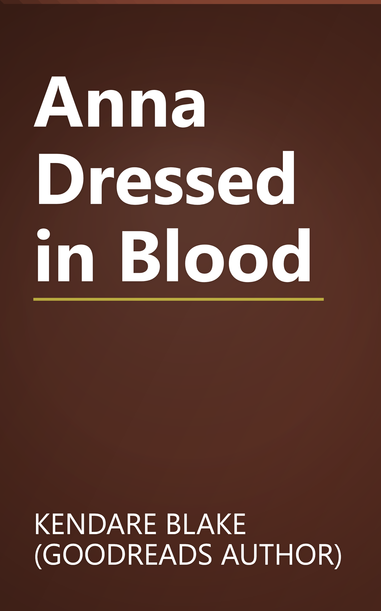 Anna Dressed in Blood book cover
