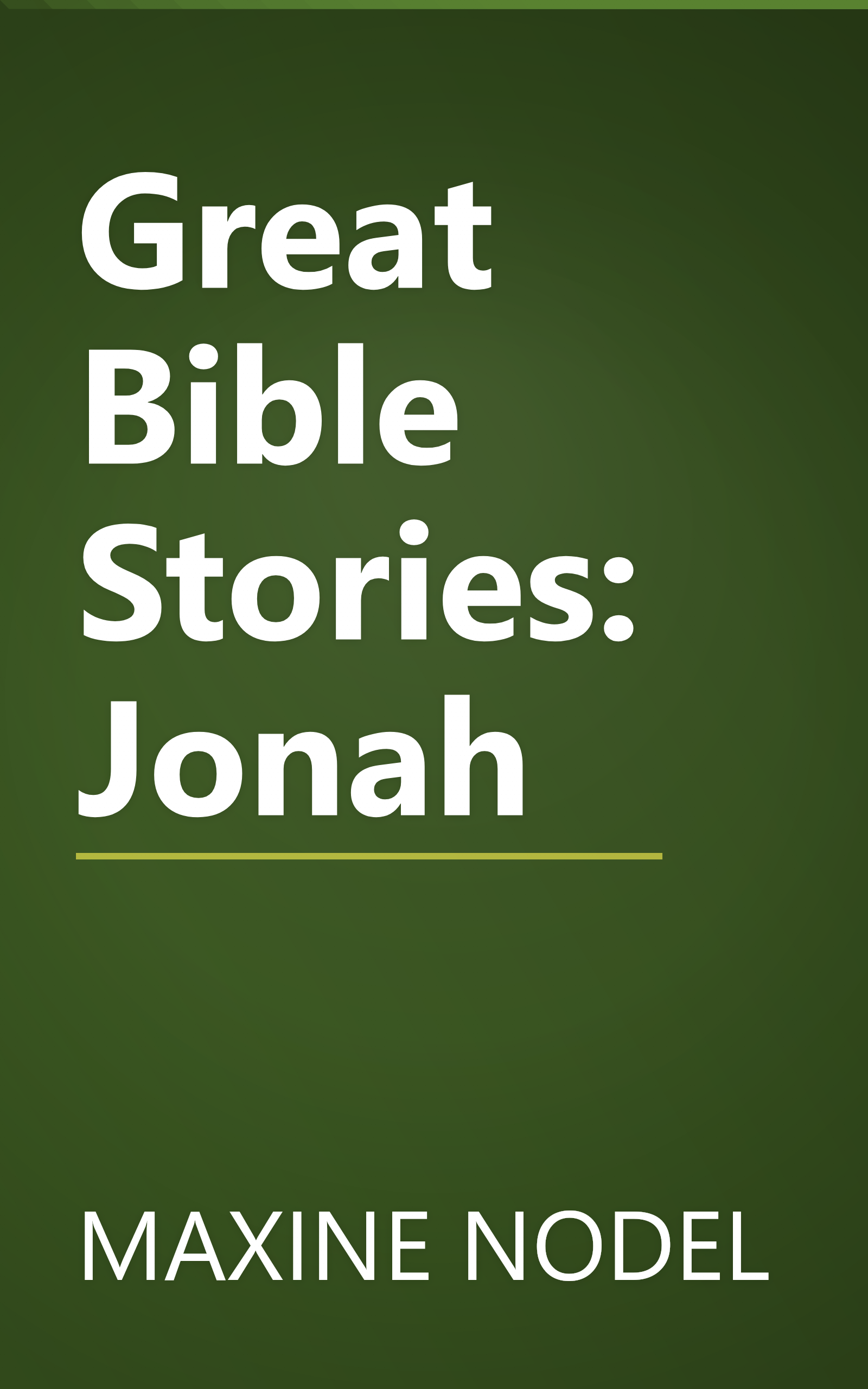 Great Bible Stories: Jonah book cover