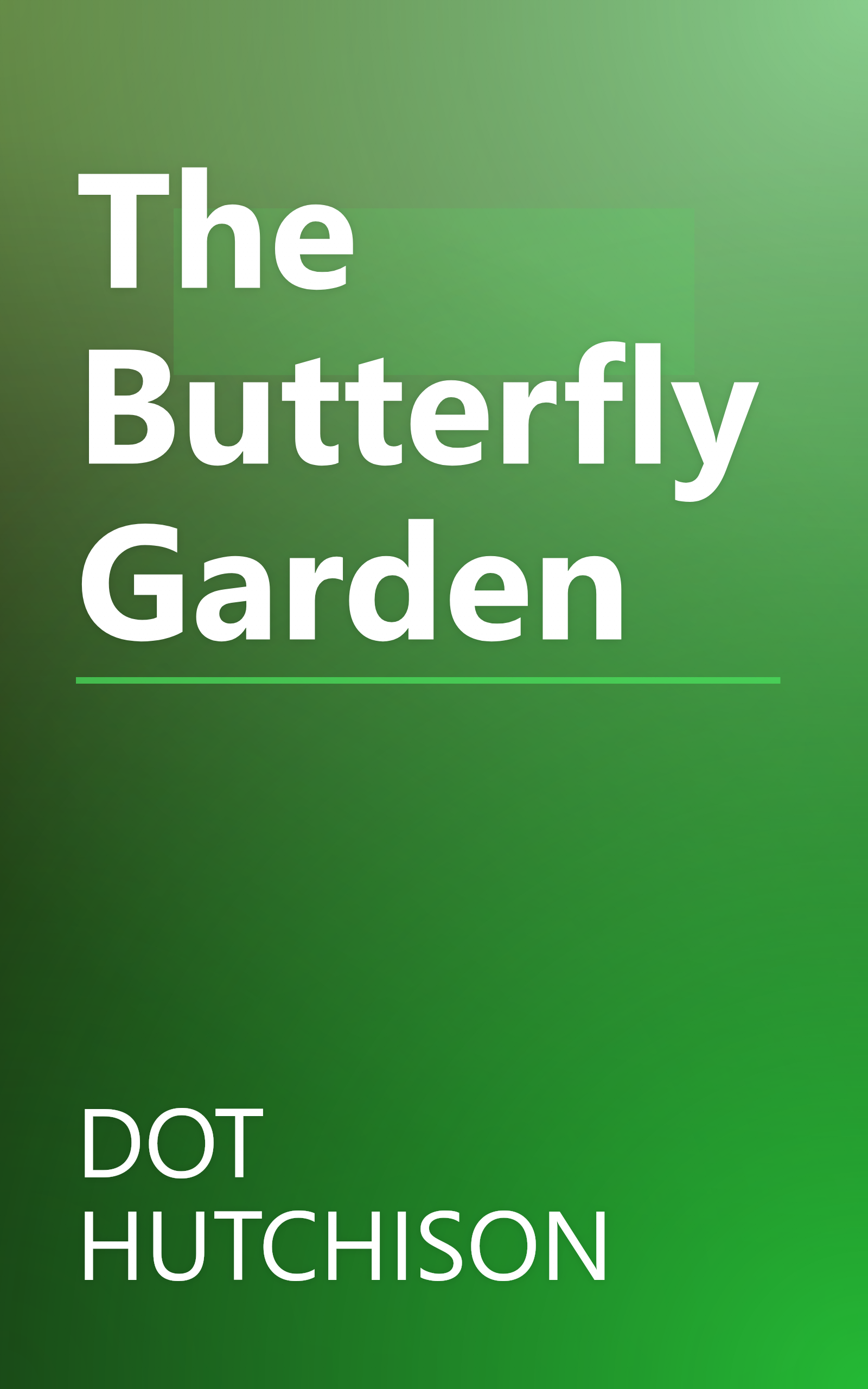 The Butterfly Garden book cover
