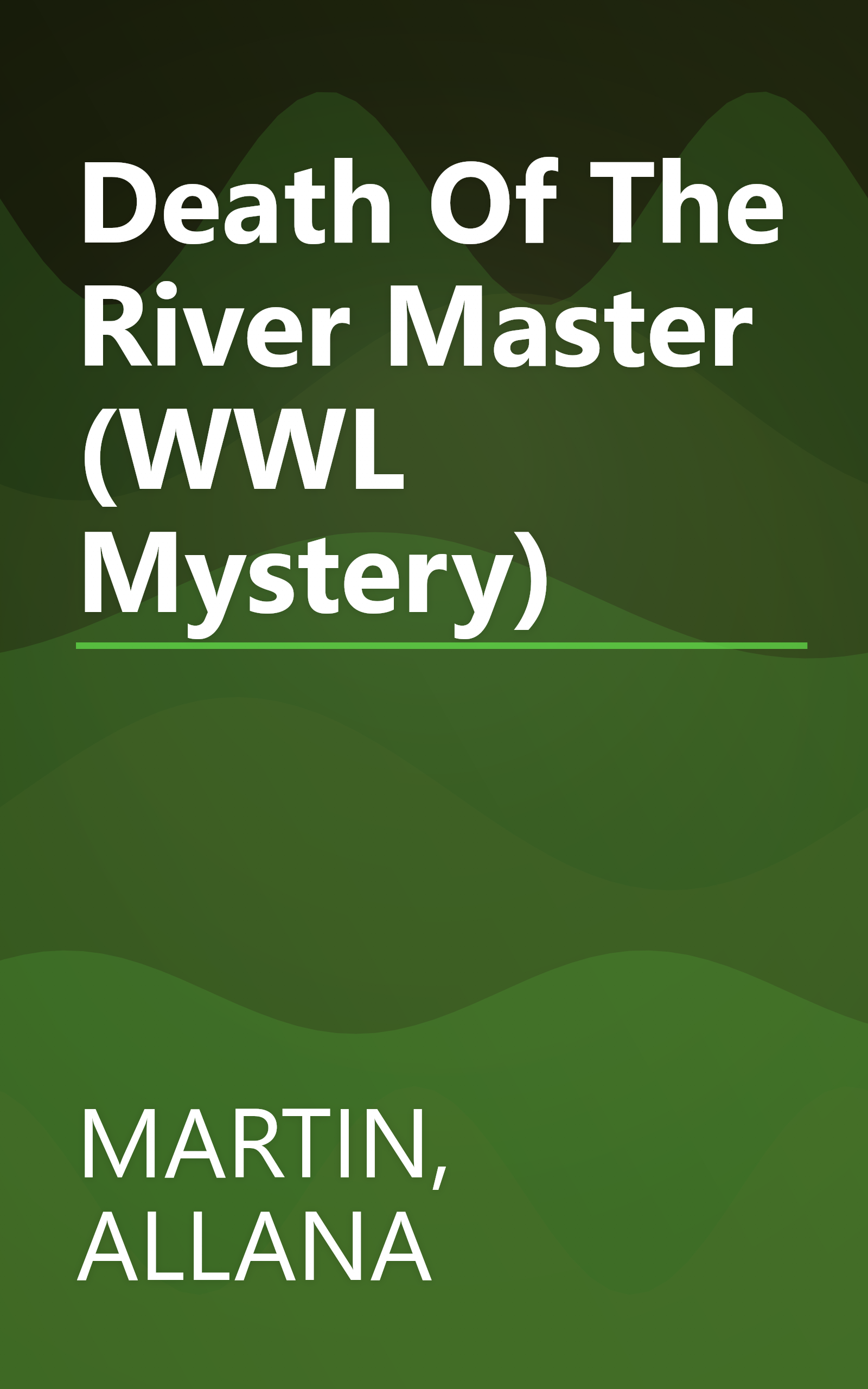 Death Of The River Master (WWL Mystery) book cover