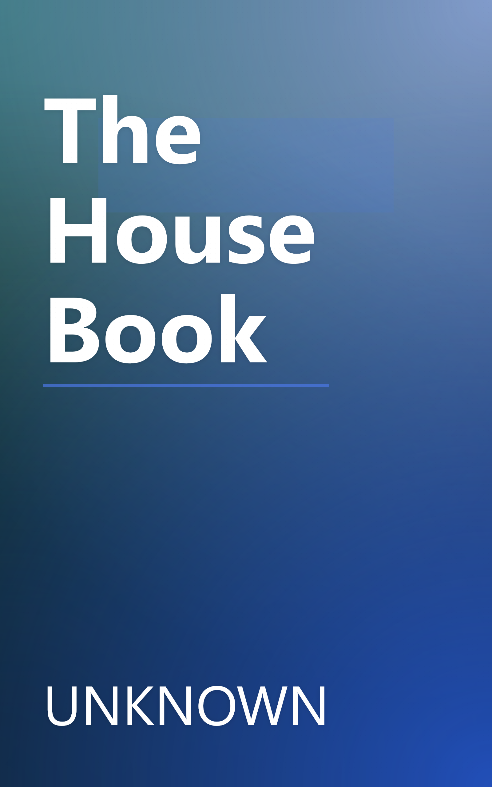 The House Book book cover