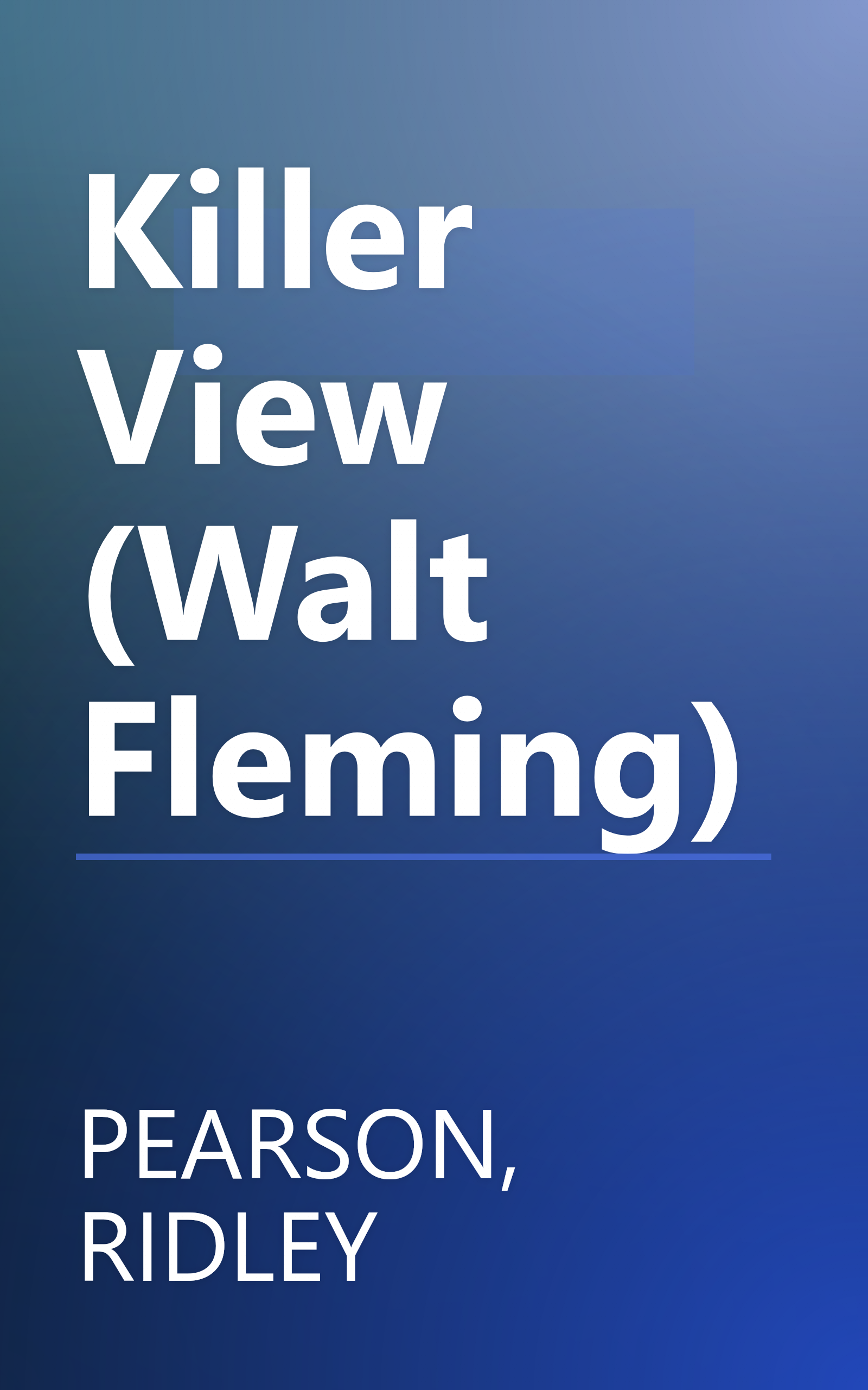 Killer View (Walt Fleming) book cover