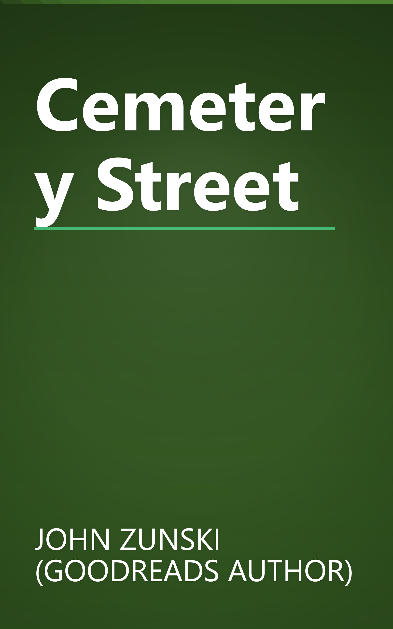 Cemetery Street book cover