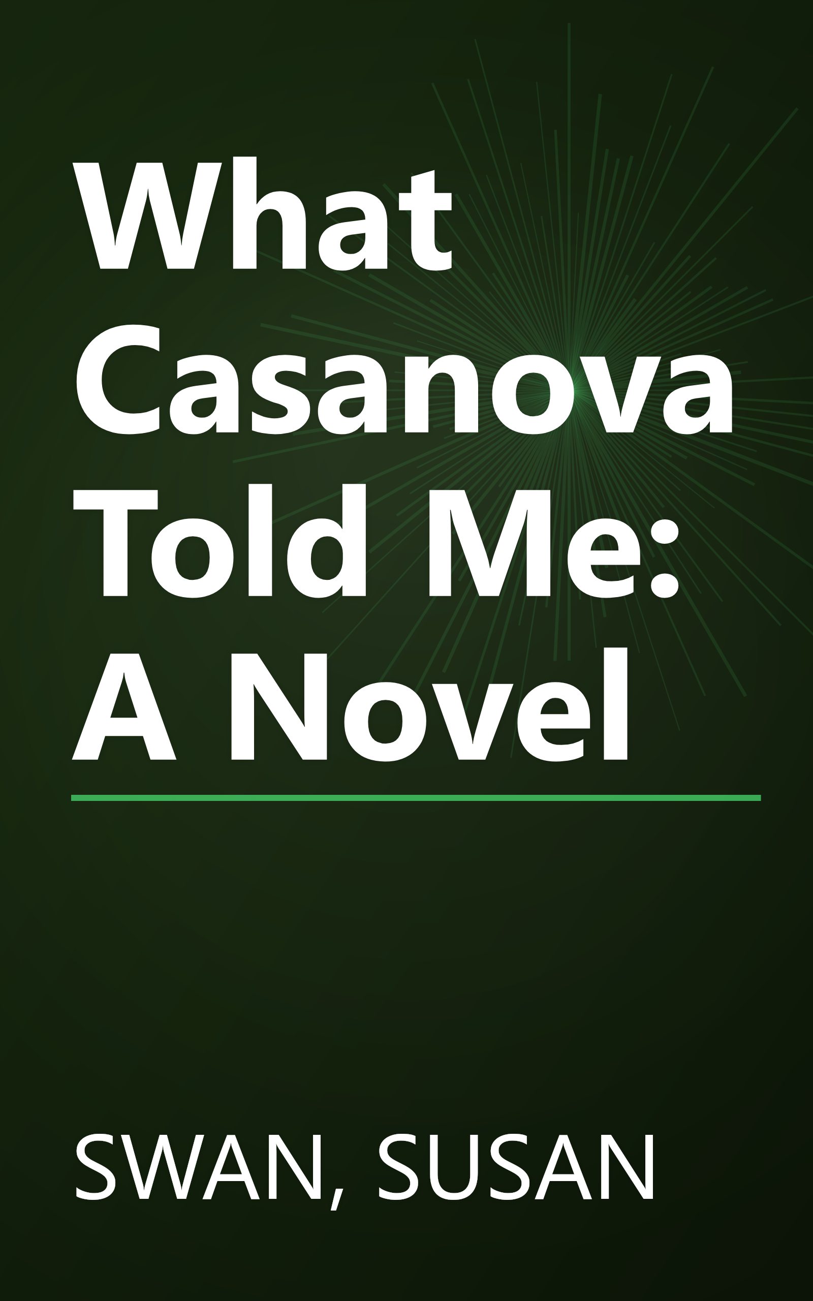 What Casanova Told Me: A Novel book cover