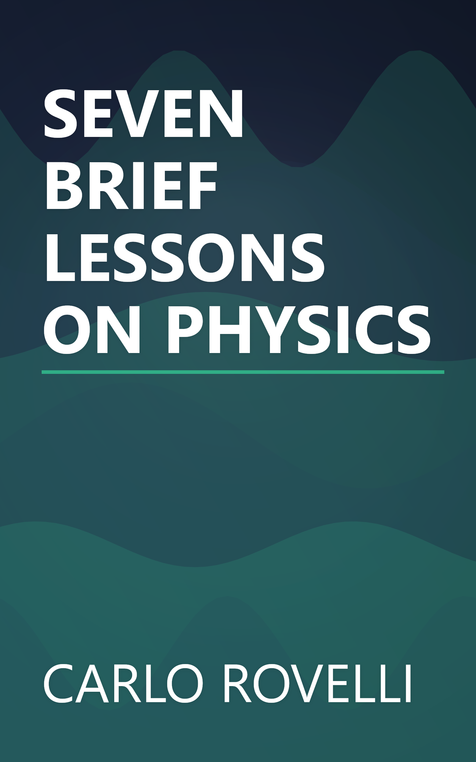 SEVEN BRIEF LESSONS ON PHYSICS book cover