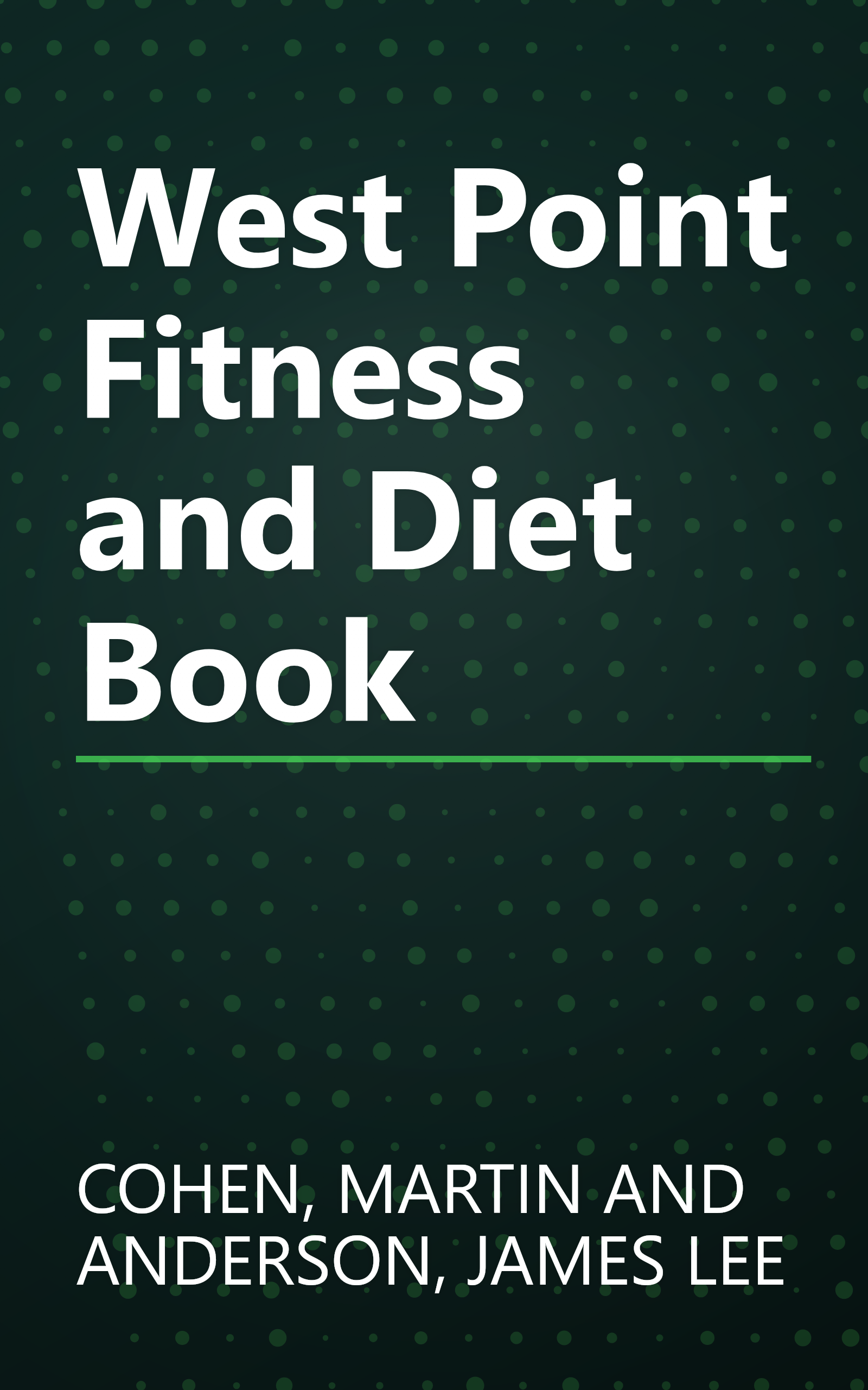 West Point Fitness and Diet Book book cover