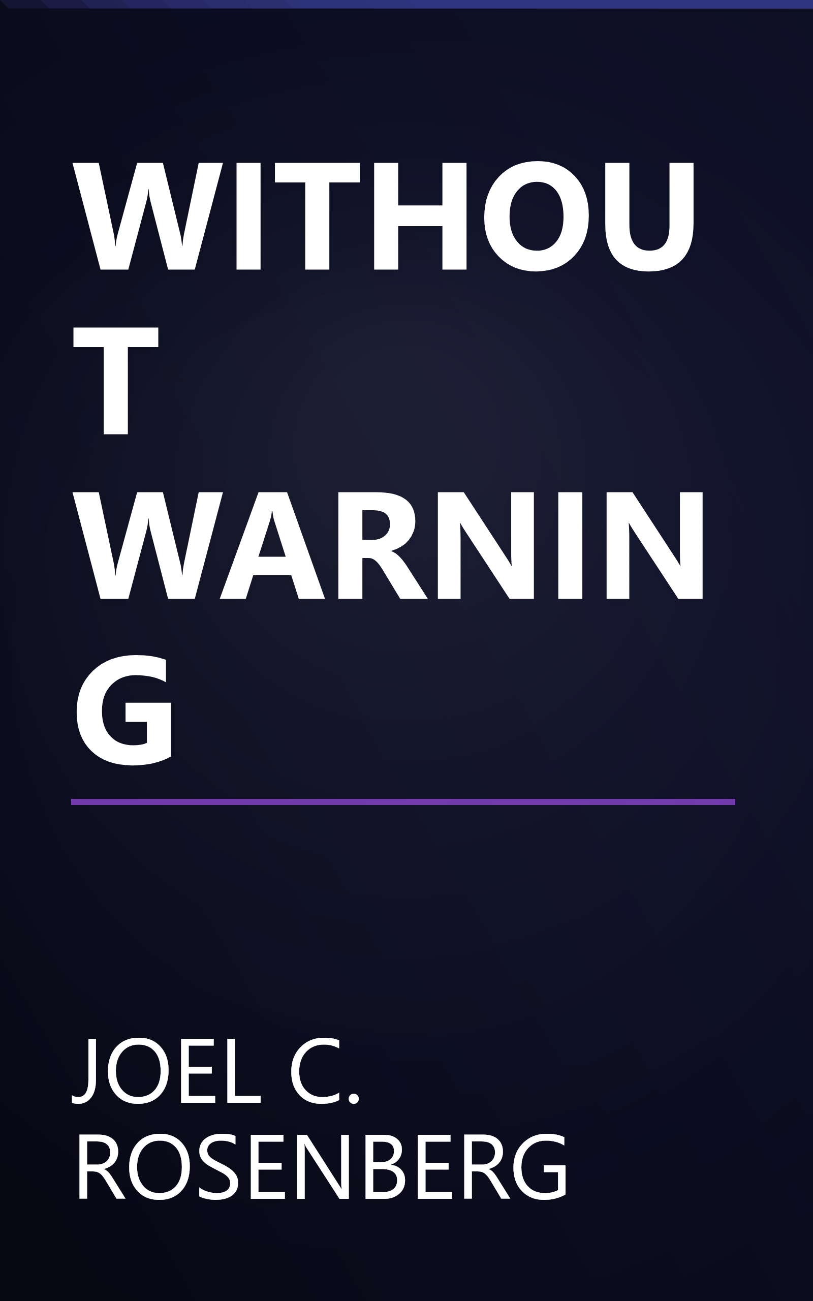 WITHOUT WARNING book cover