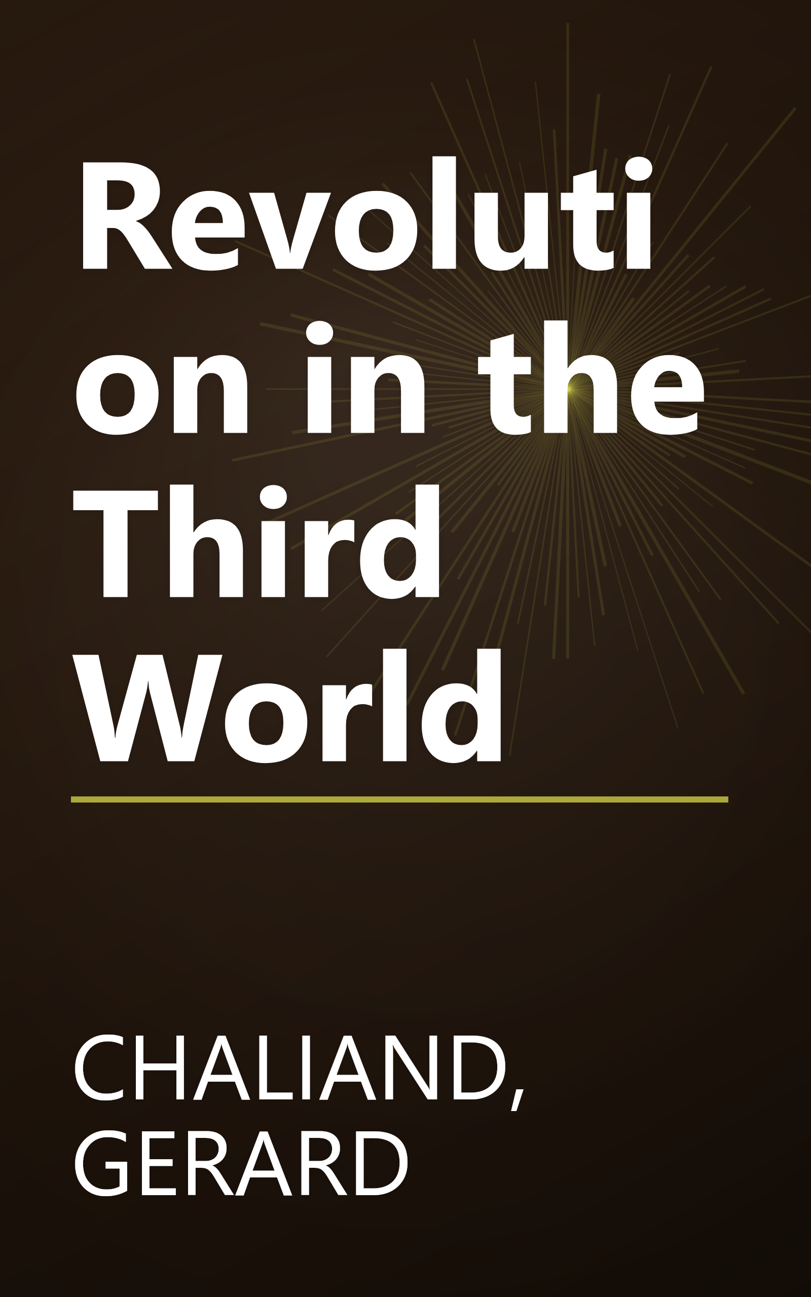 Revolution in the Third World book cover
