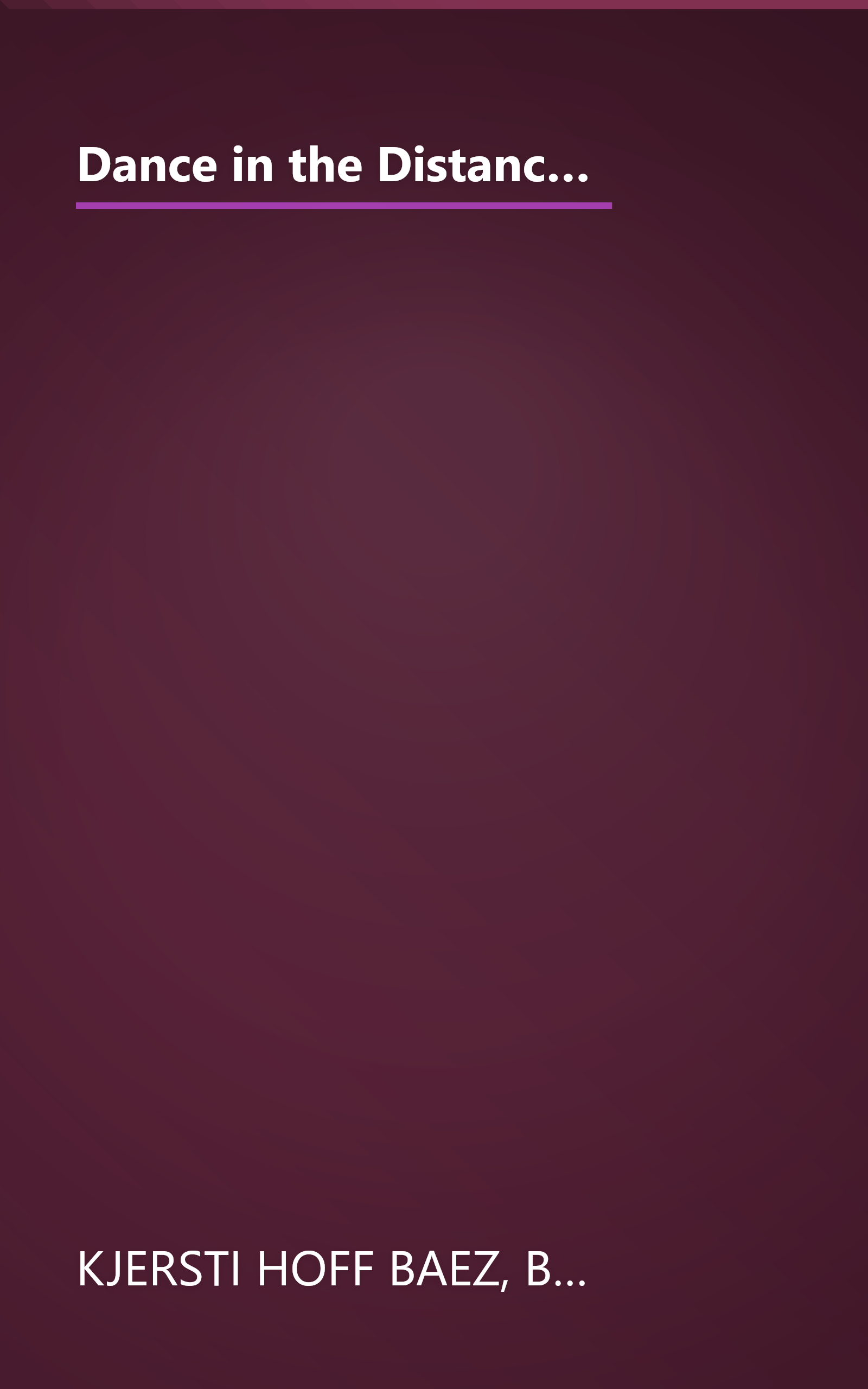 Dance in the Distance/There's Alway's Tomorrow/Free to Love/Love's Silken Melody (Inspirational Romance Reader Contemporary Collection #3) book cover