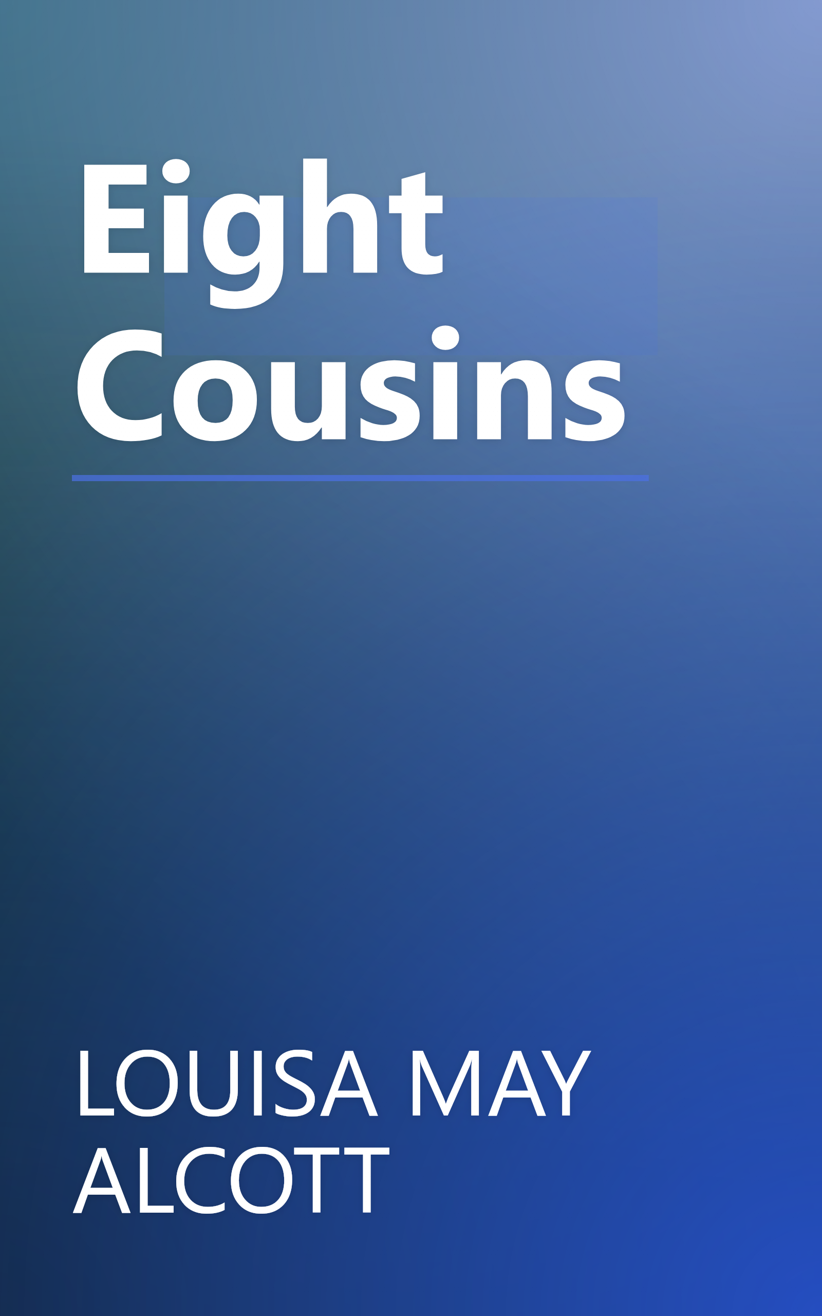 Eight Cousins book cover