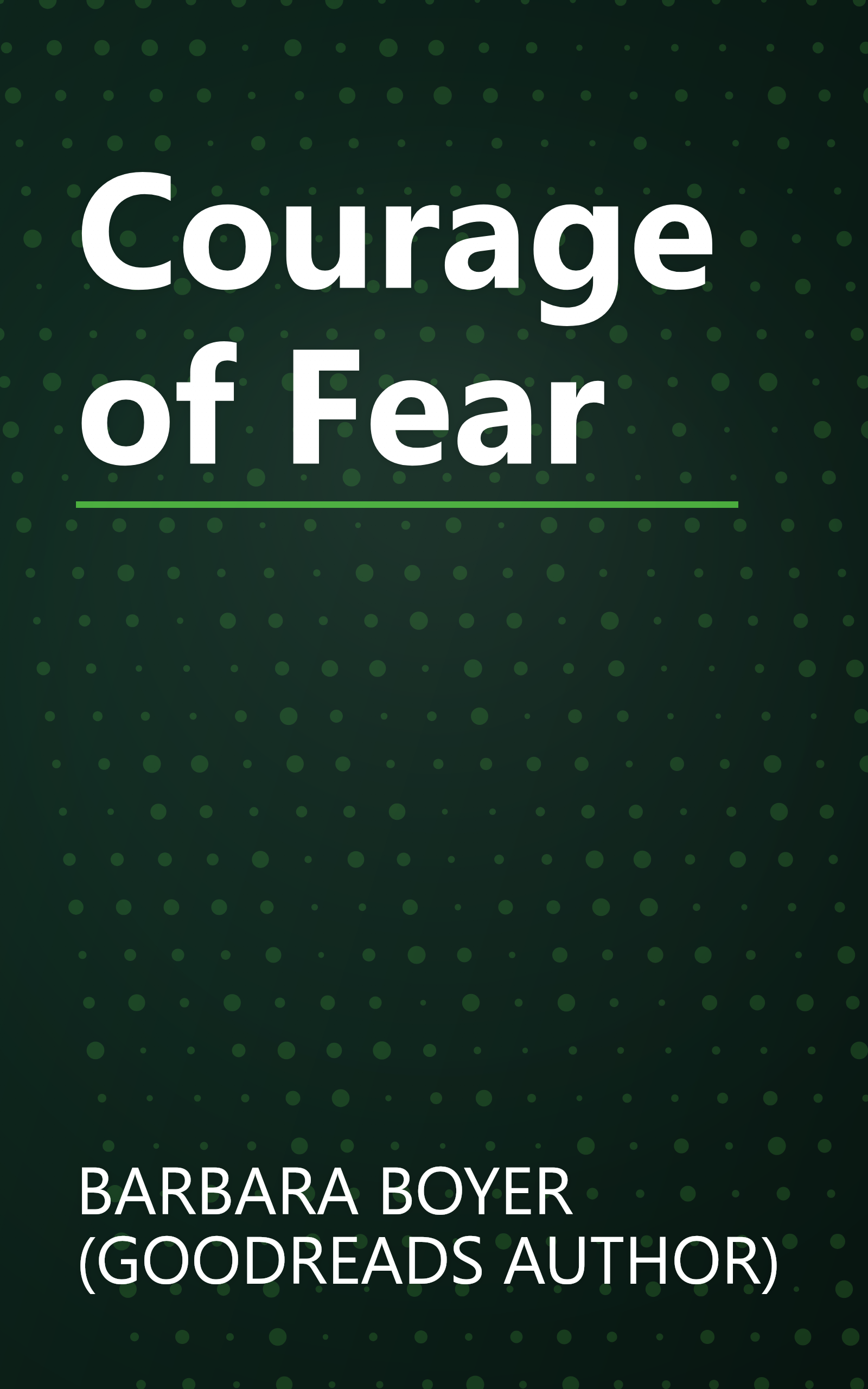 Courage of Fear book cover