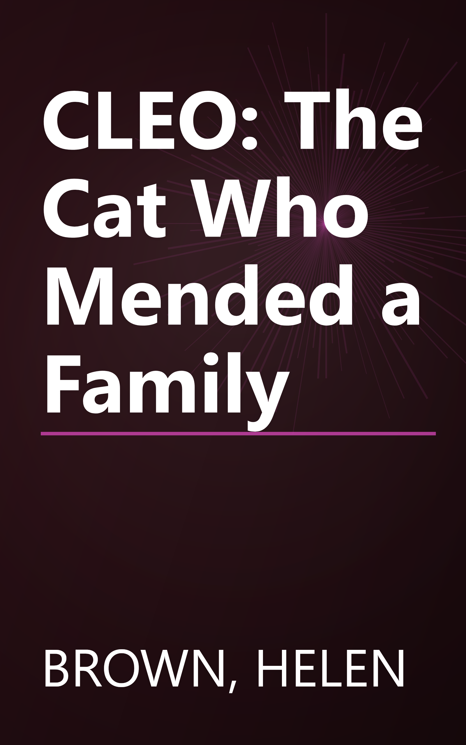 CLEO: The Cat Who Mended a Family book cover