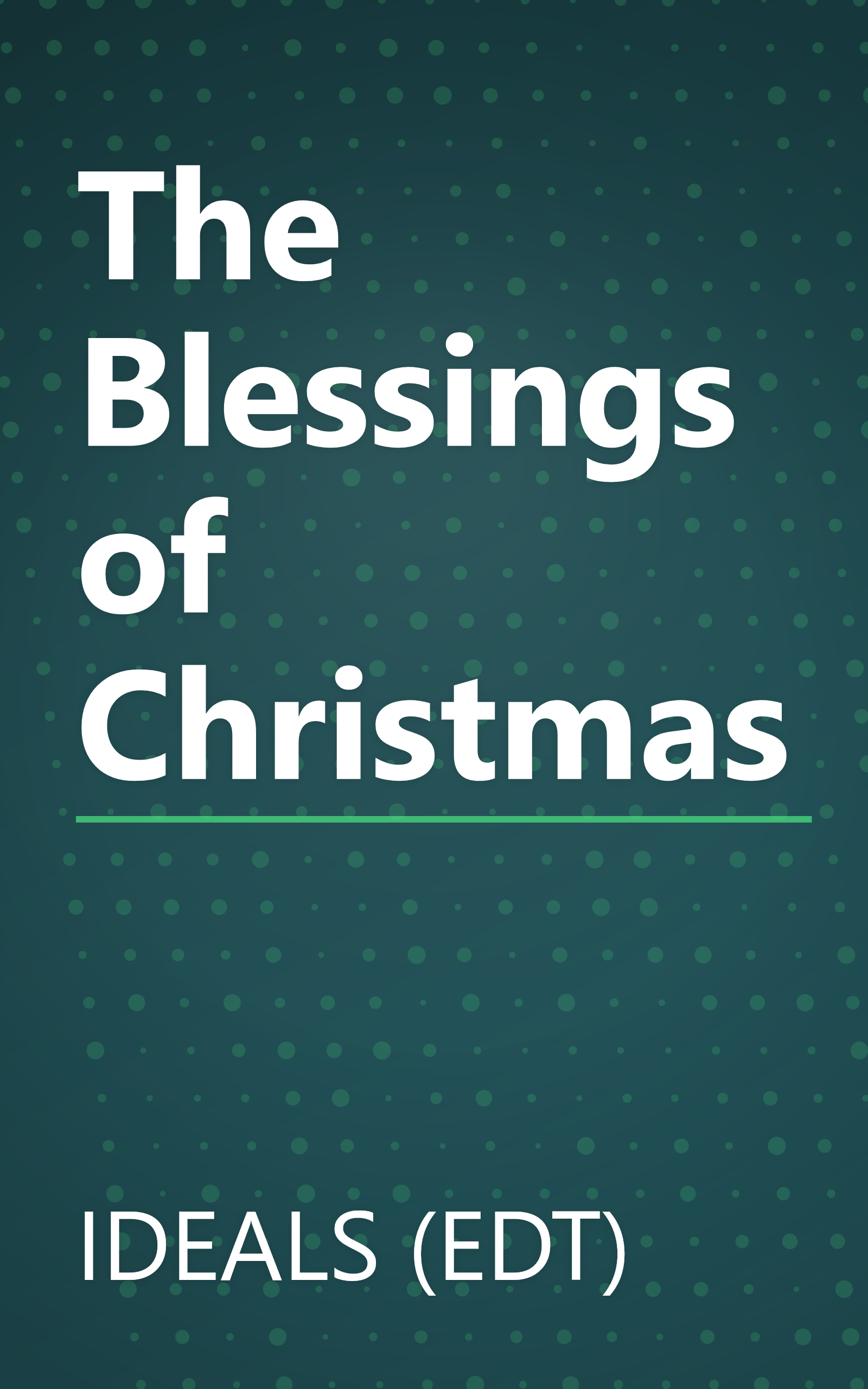 The Blessings of Christmas book cover